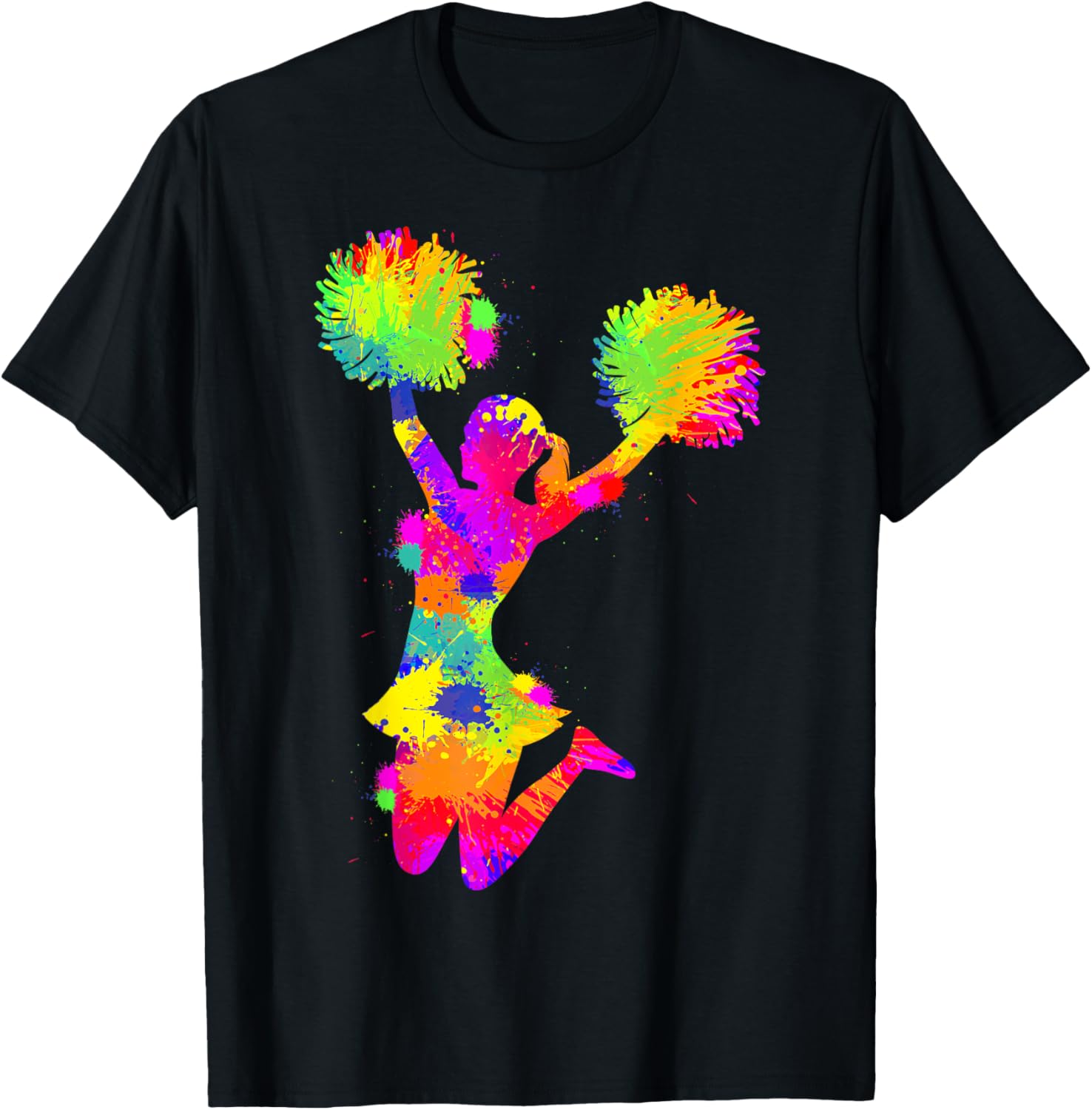 Cheer Girl Cheerleader Cheerleading Youth Squad Team T-Shirt - Walmart.com