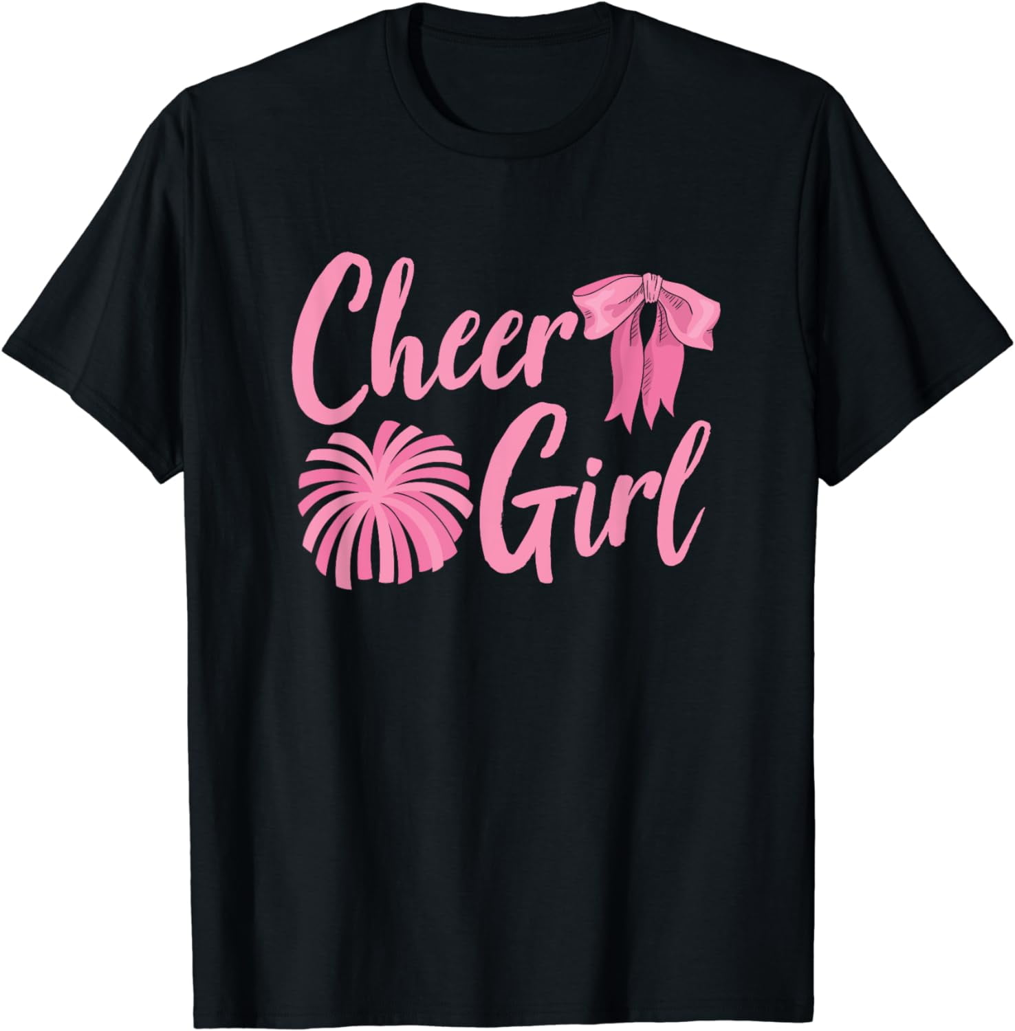 Cheer Girl Cheerleader Women Cheering Practice Cheerleading Cotton T ...