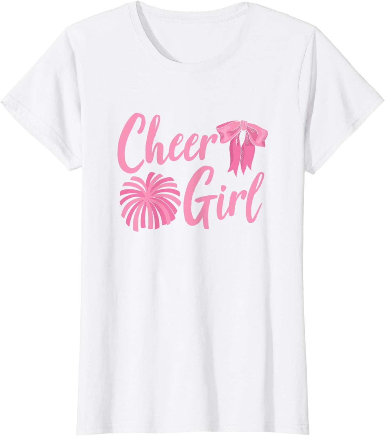 Cheer Girl Cheerleader Women Cheering Practice Cheerleading T-Shirt ...