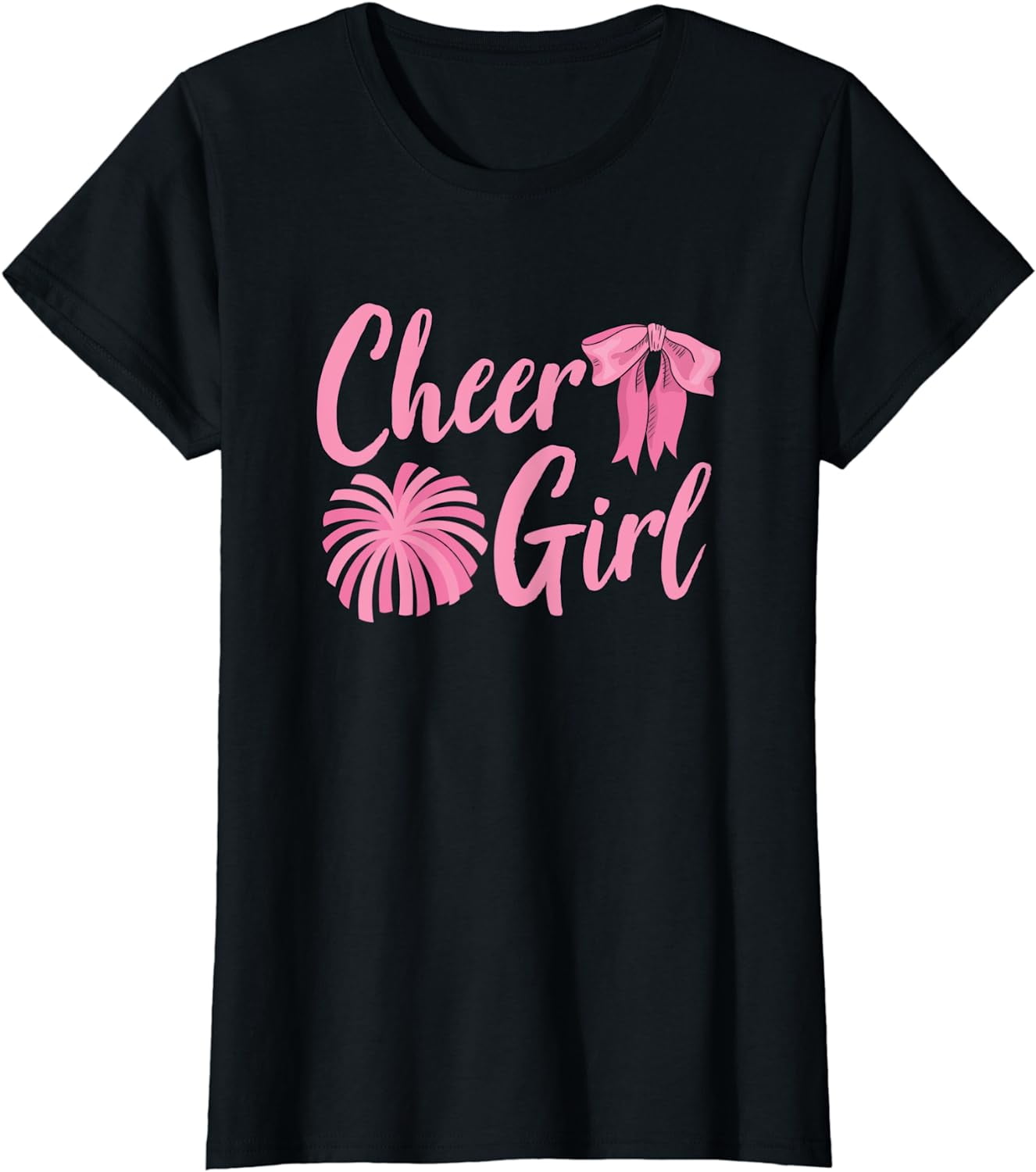 Cheer Girl Cheerleader Women Cheering Practice Cheerleading T-Shirt ...
