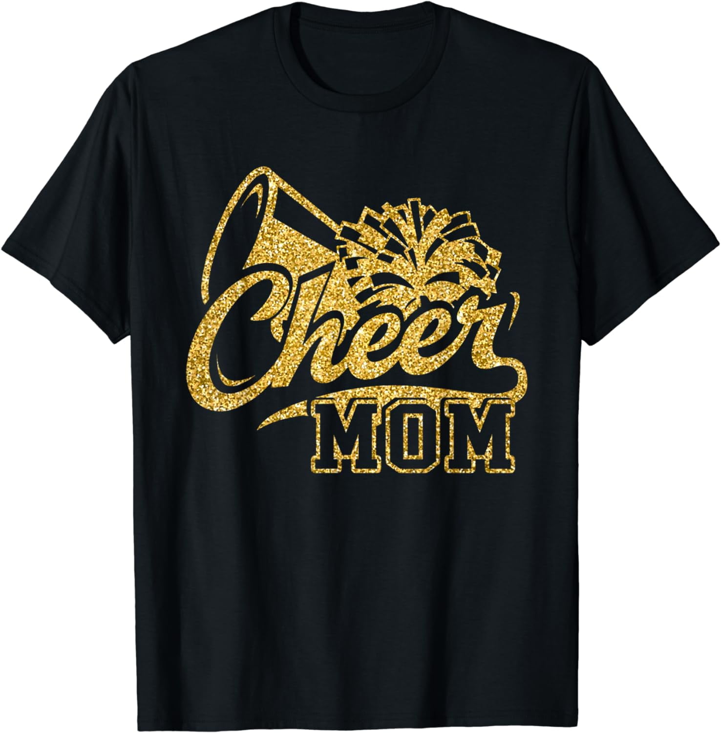 Cheer Mom Biggest Fan Cheerleader Cheerleading Mother's Day T-Shirt ...