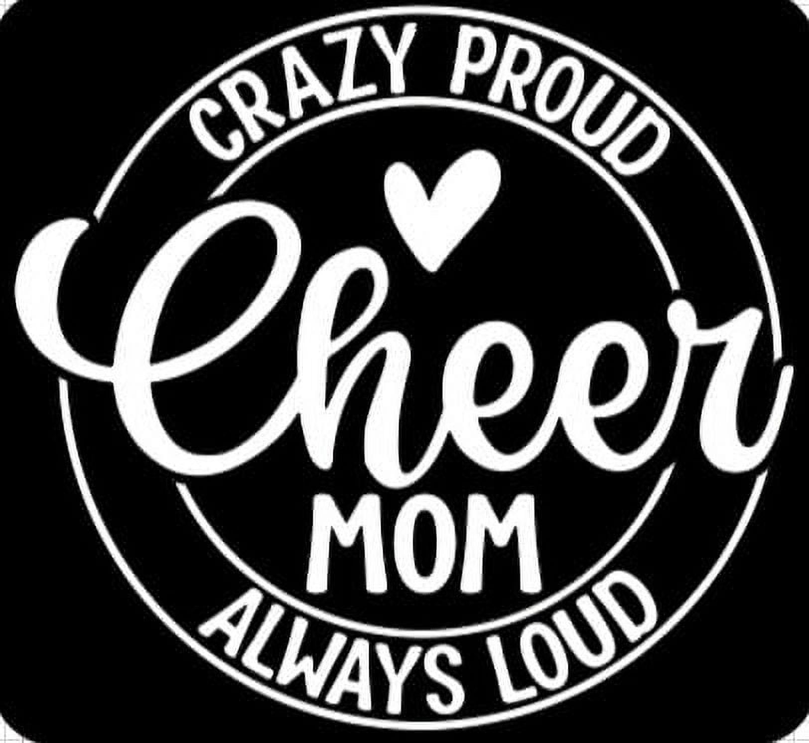 Cheer Mom- Car Window - Premium Vinyl Decal/Sticker - Walmart.com