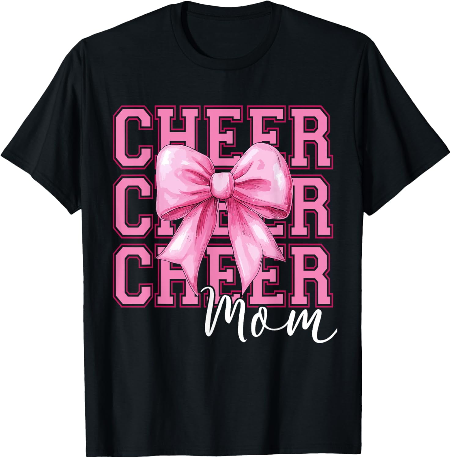Cheer Mom Cheerleader Coquette Bow Mom - Walmart.com