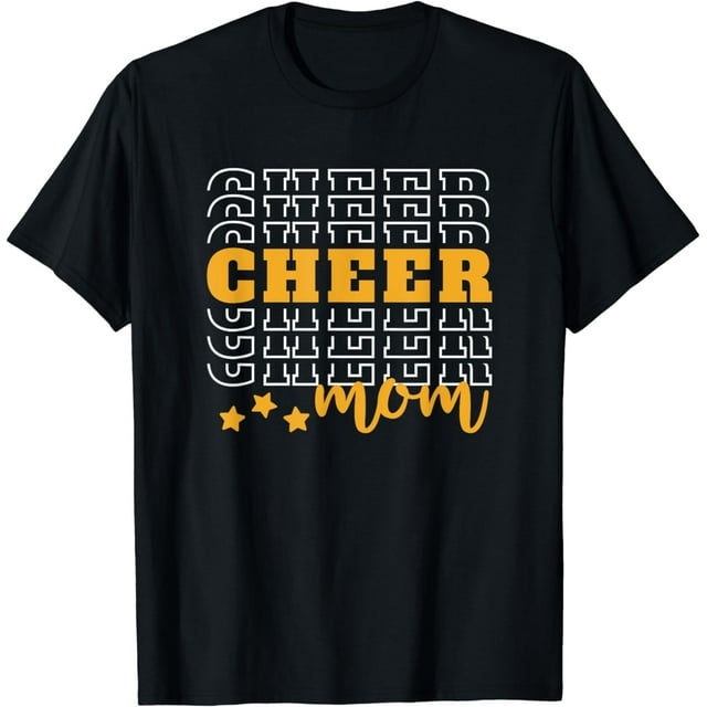 Cheer Mom / Cheerleading Mother Competition Parents Support T-Shirt ...