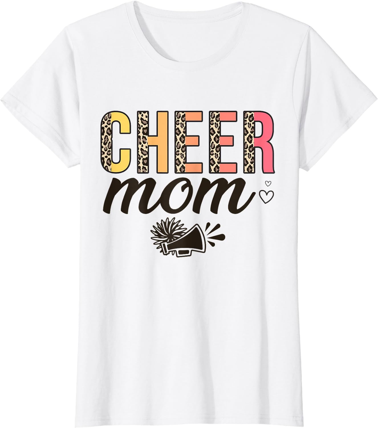 Cheer Mom Cute Cheerleader Parent Cheerleading Mom T-Shirt - Walmart.com
