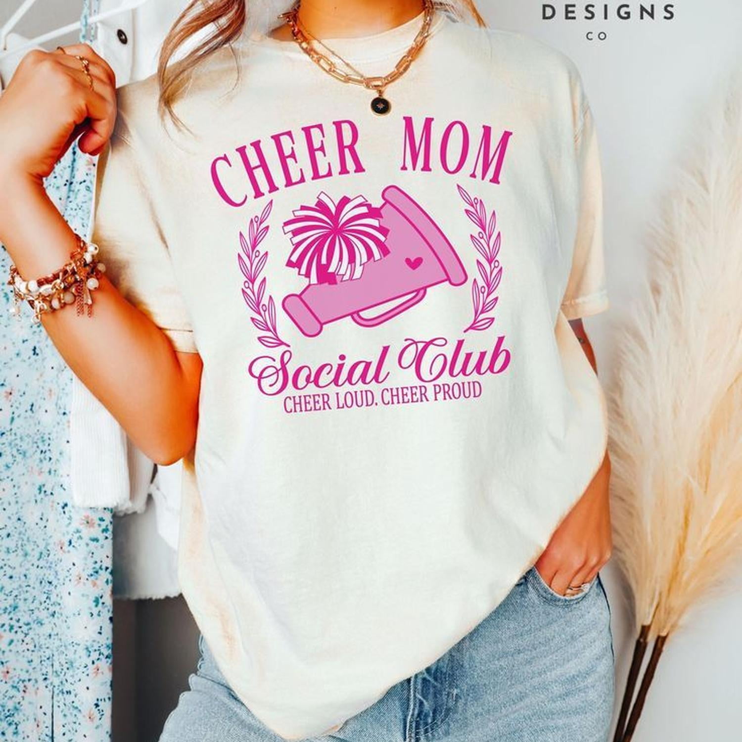 Cheer Mom Shirt, Cheer Mom Social Club Shirt, Cheer Mama Shirt, Gift ...