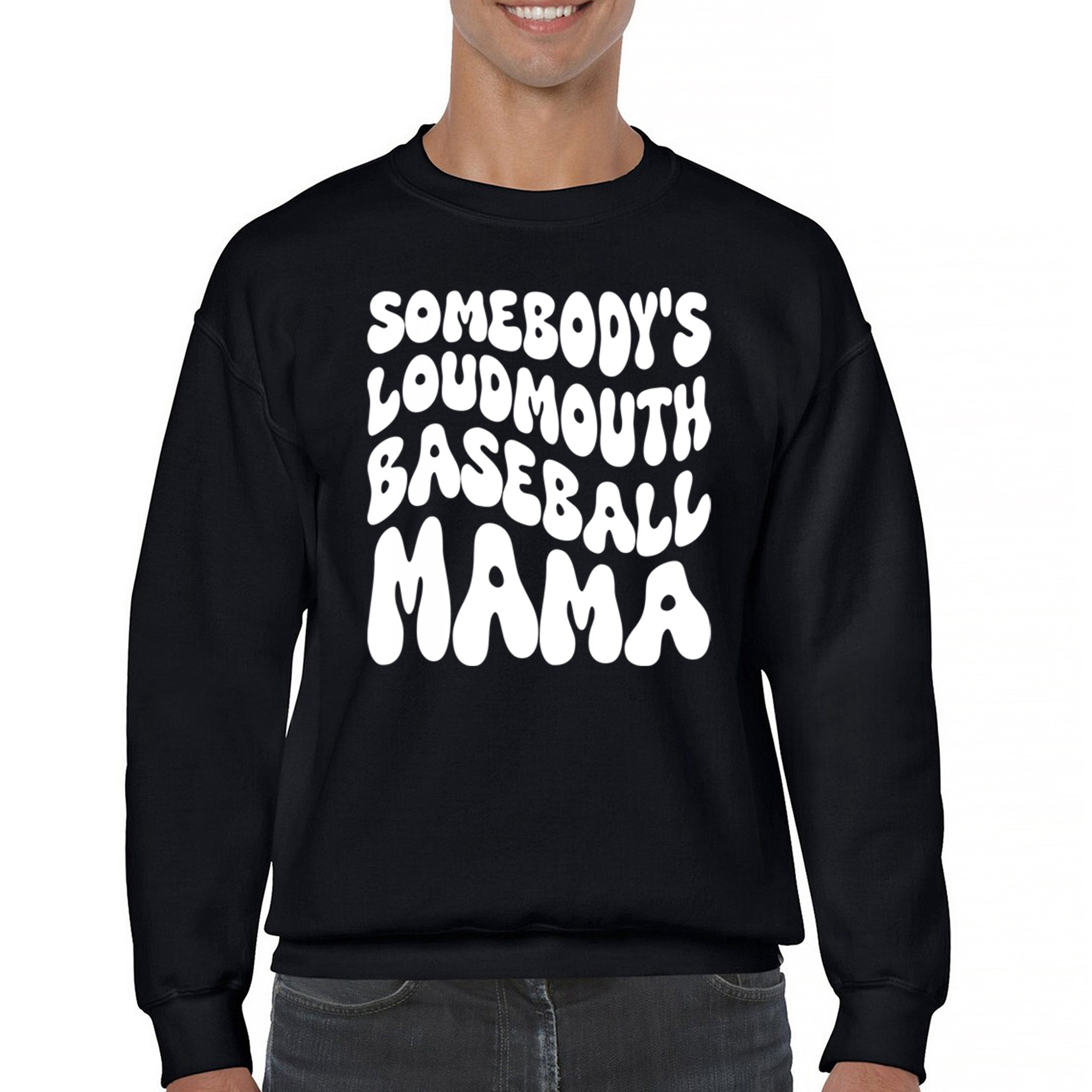 Cheer Mom Sweatshirt for Women, Simple Statement Graphic Sweatshirt ...
