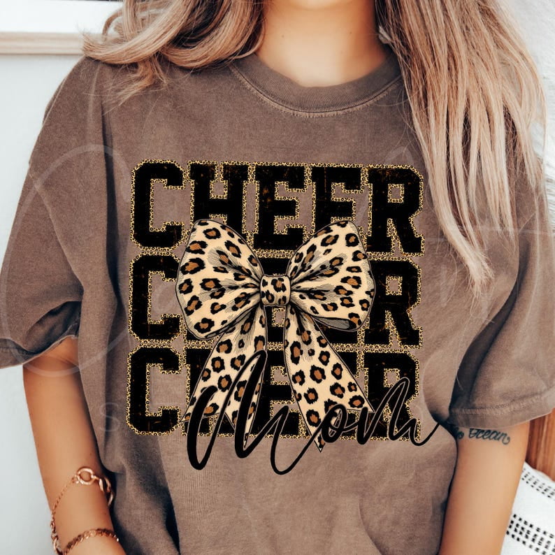 Cheer Mom T-Shirt, Game Day Cheer Mama Shirt, Varsity Cheerleading ...