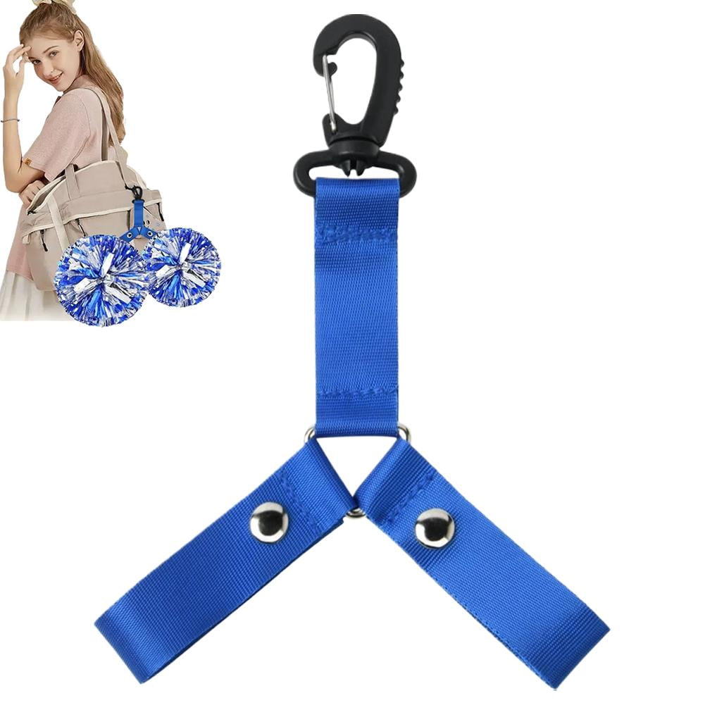 Cheer Pom Hanger - Cheerleader Team Tag with Button, Cheer Bag Pom ...