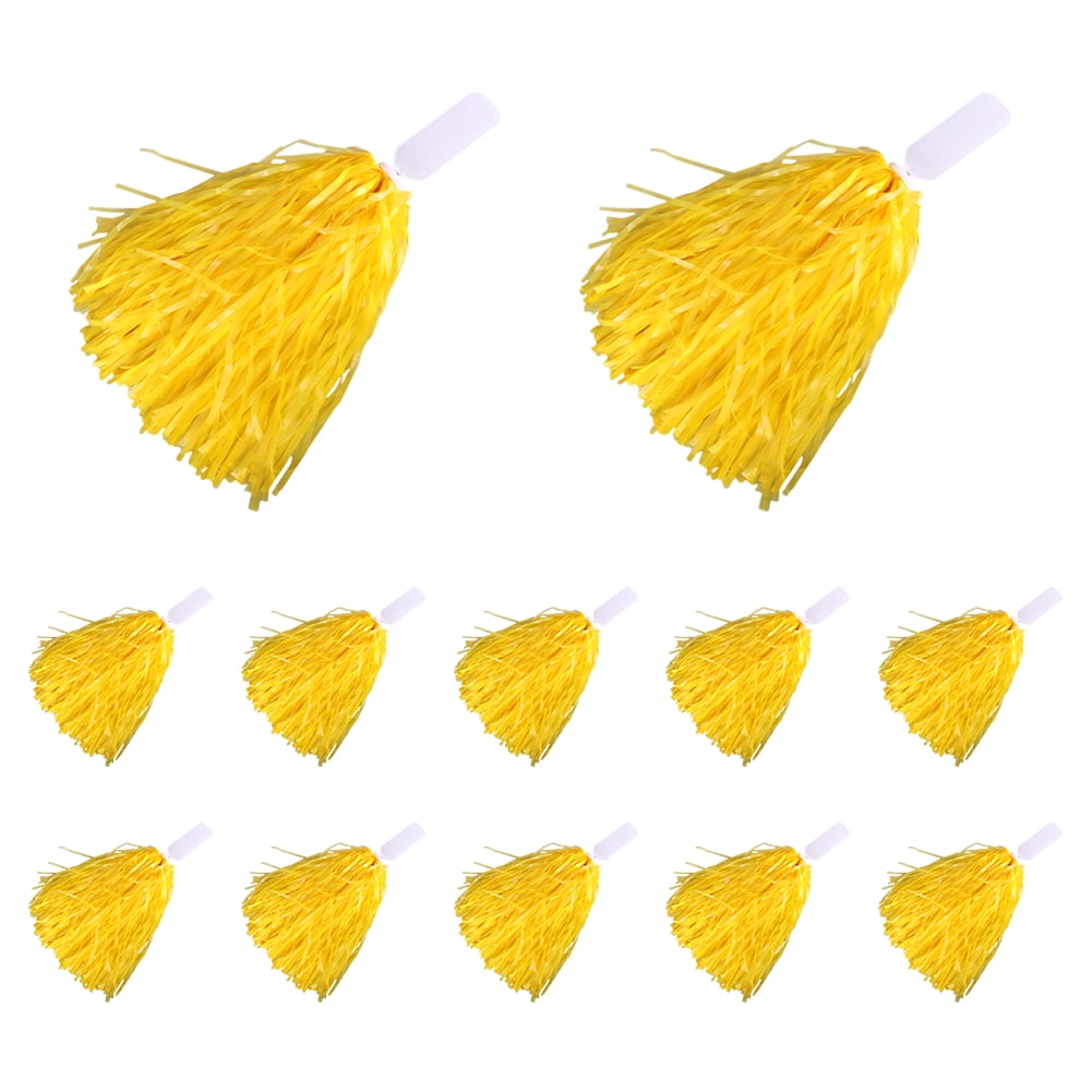 Cheer Poms in Colors Cheerleading Pom Poms for Interval Exercise Dance ...
