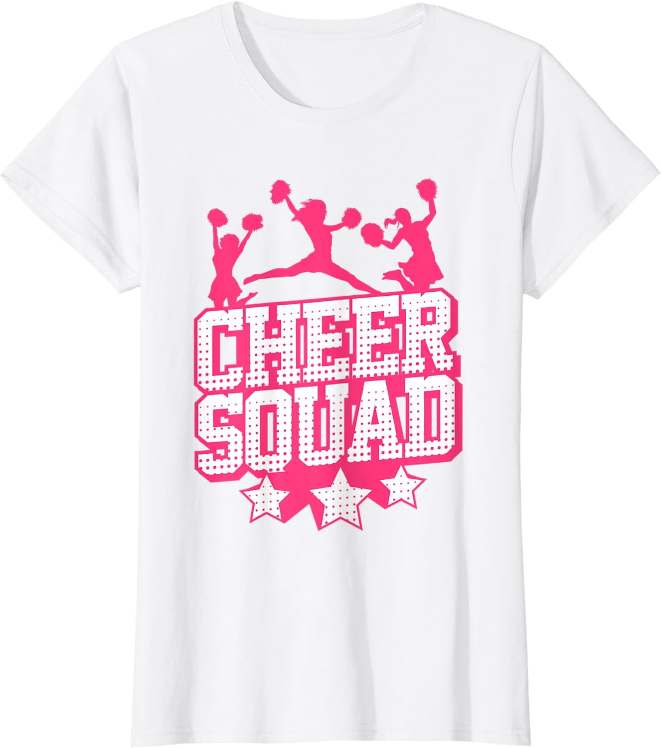 Cheer Squad Funny Cheerleader Cheering Cheerdancing Outfit T-Shirt ...