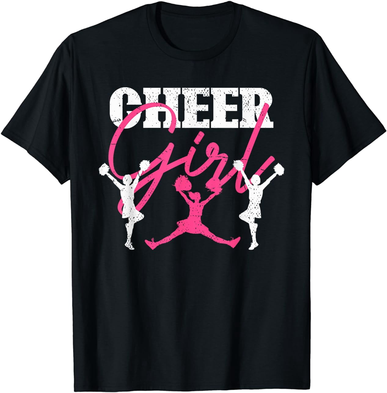 Cheer Team Cheerleading Cheering Women Girls Cheerleader T-Shirt ...