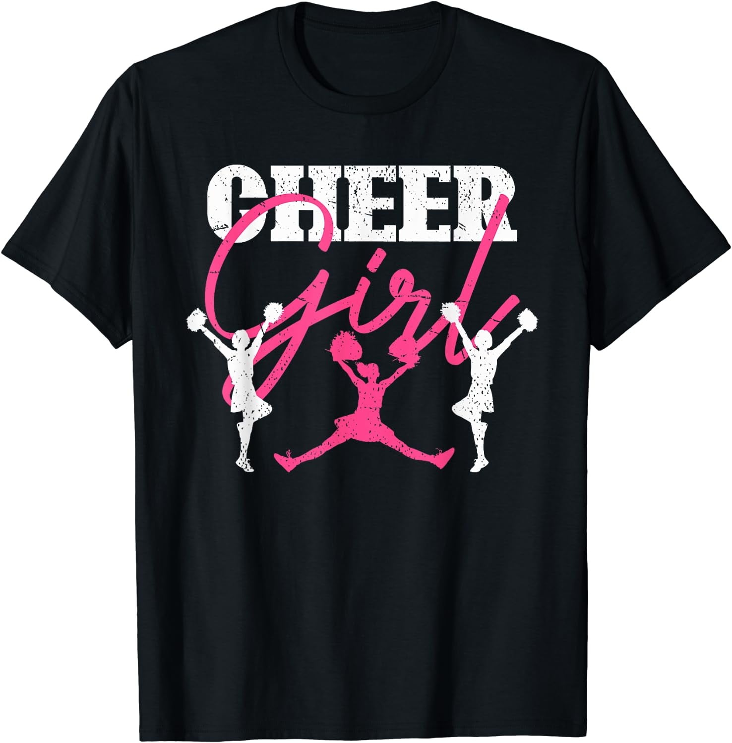 Cheer Team Cheerleading Cheering Women Girls Cheerleader T-Shirt ...