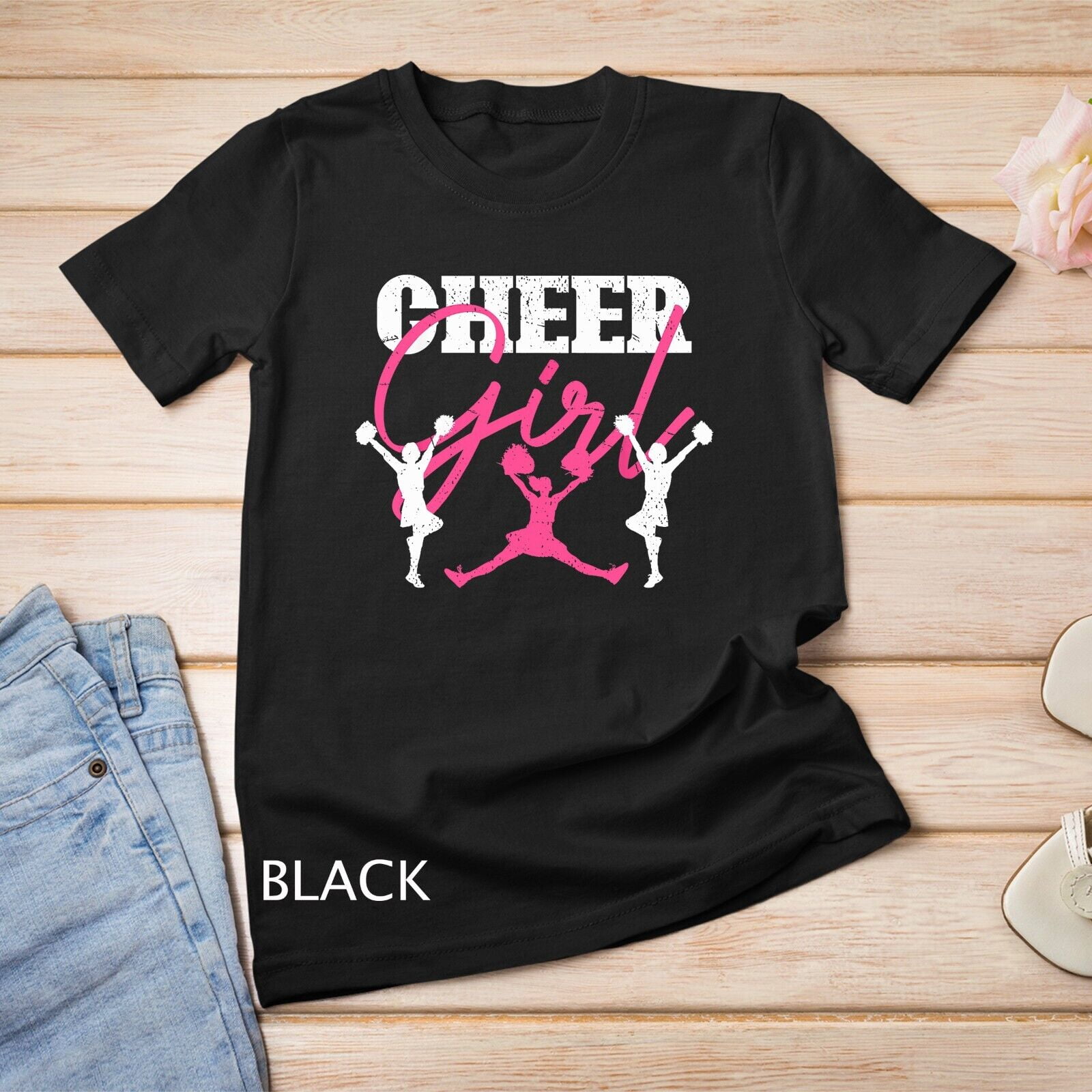 Cheer Team Cheerleading Cheering Women Girls Cheerleader Unisex T-shirt ...