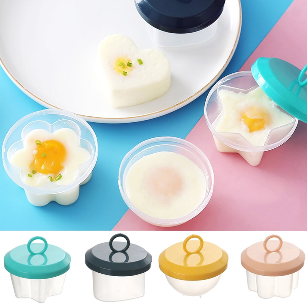 Cheer.US 4PCS Egg Poaching Cups - Poaches Eggs To Perfection Without ...