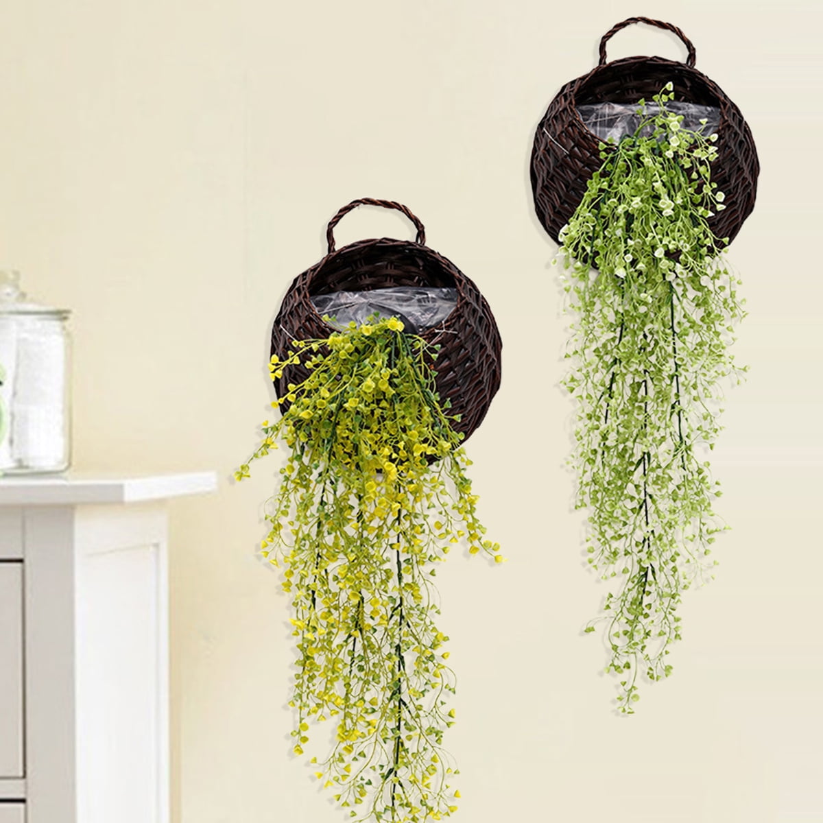 Cheer US Artificial Hanging Plant, Fake Hanging Plant, Fake Plant ...