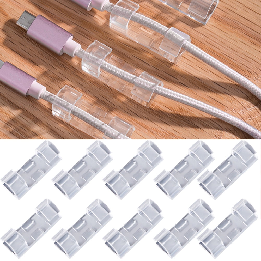 Cheer.US Cable Clips, Adhesive Cord Holders, Ideal Cable Cords ...