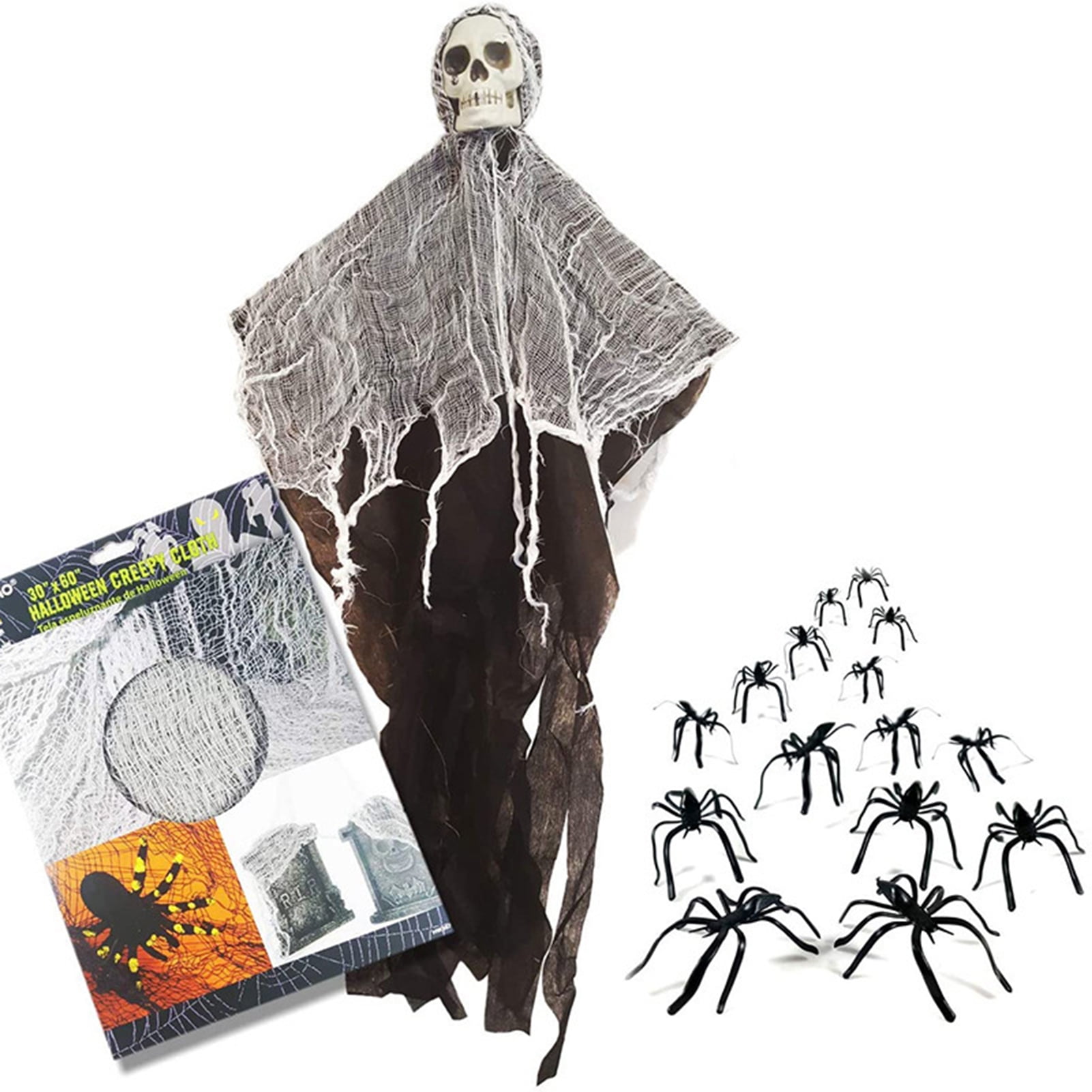 Cheer US Hanging Halloween Skeleton Ghosts Decorations, Grim Reapers ...