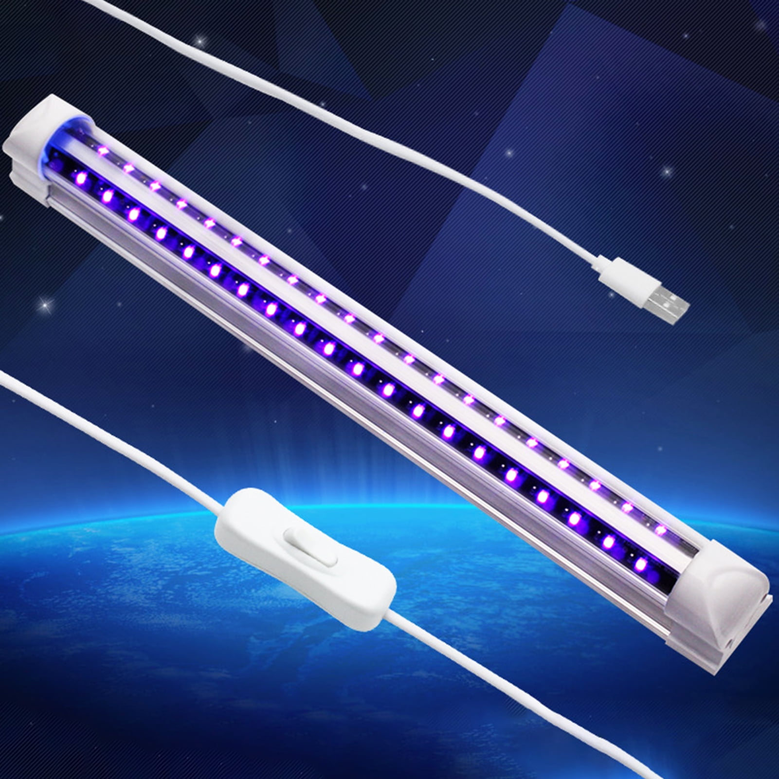 Cheer US LED Black Light Bar USB Powered, 10W UV LED Blacklight Fixture ...