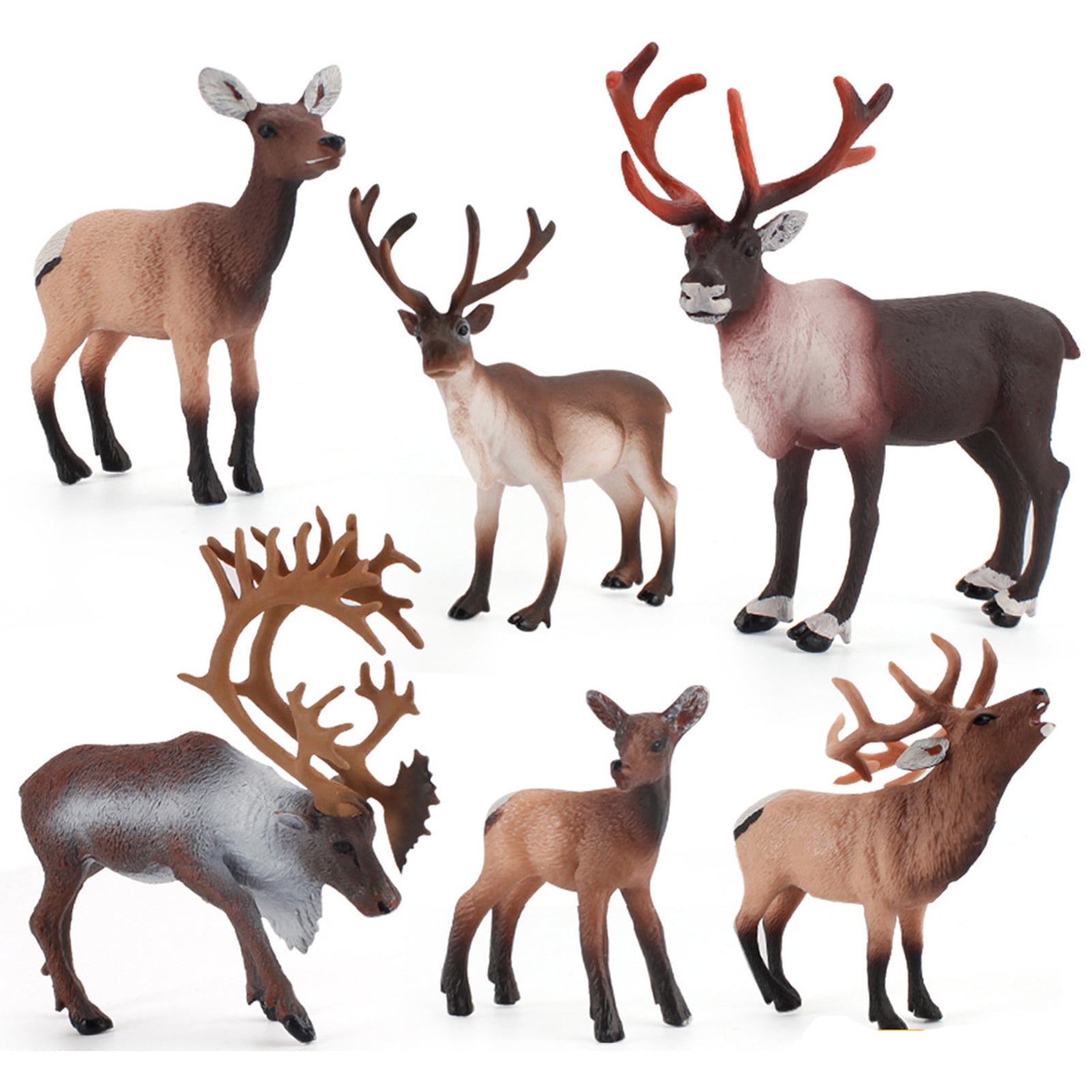 Cheer US Resin Standing Statue Height Deer Animals Sculpture Garden Art ...