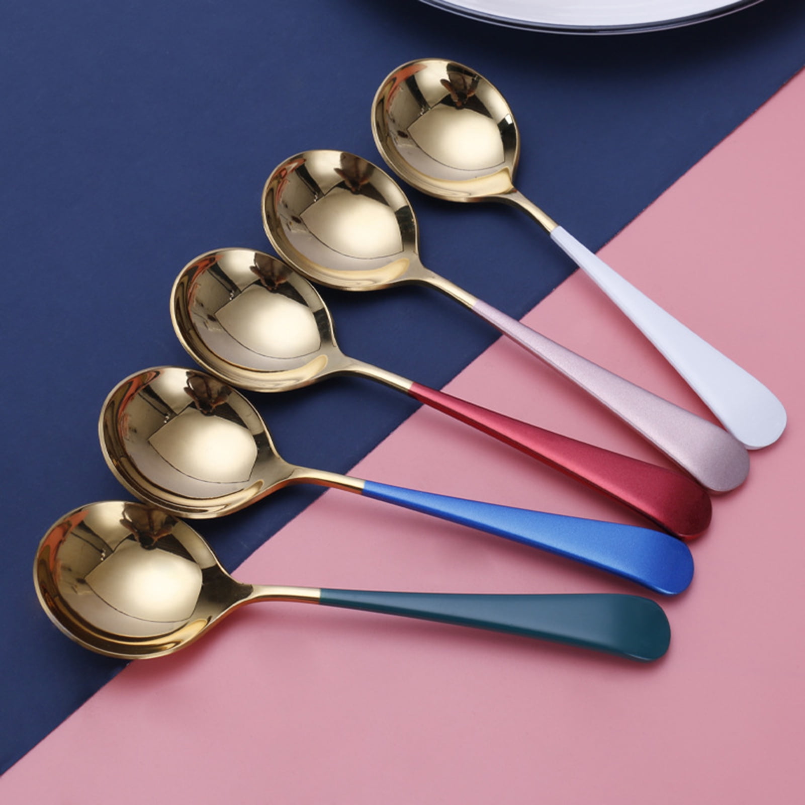 Cheer.US Stainless Steel Espresso Spoons, Mini Teaspoons Set for Coffee ...