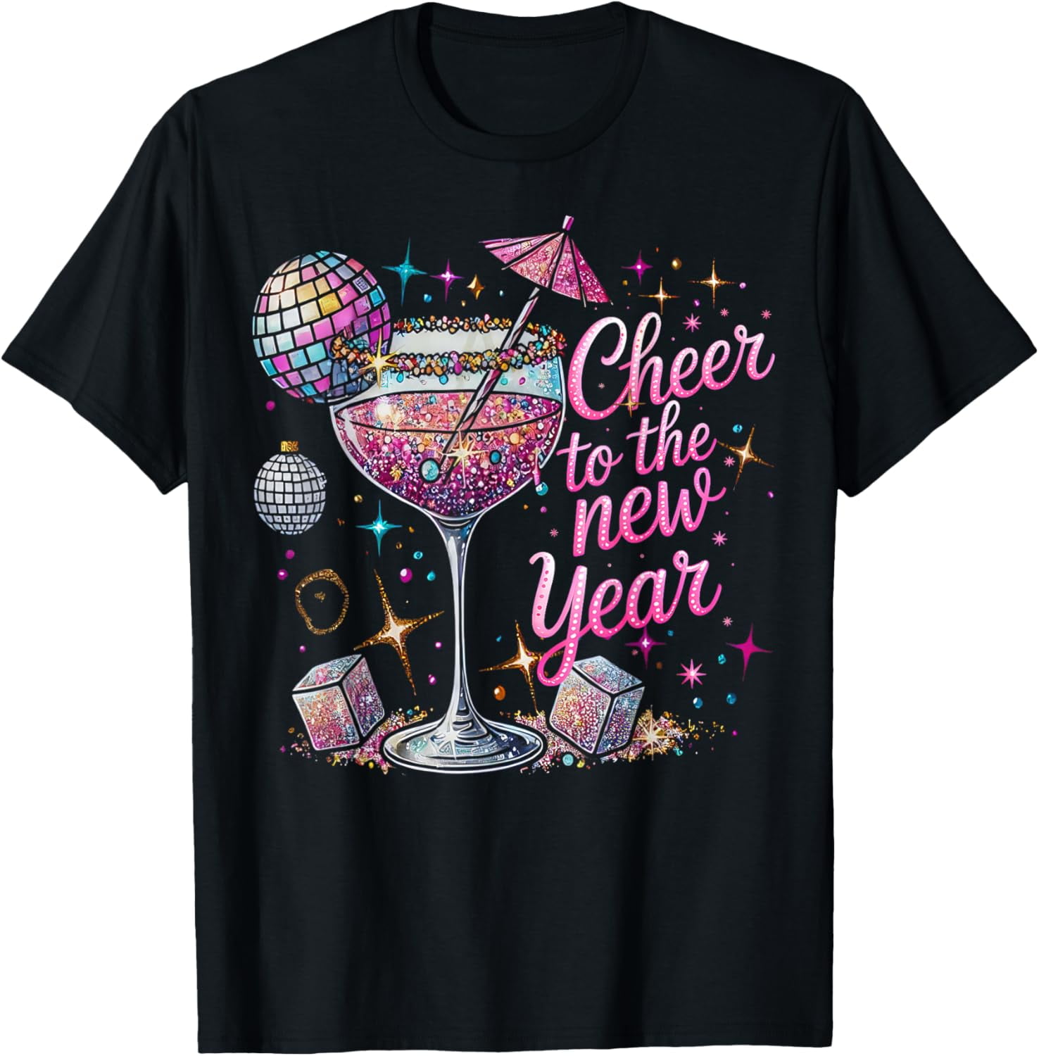 Cheer to The New Year 2026 Party Countdown T-Shirt - Walmart.com
