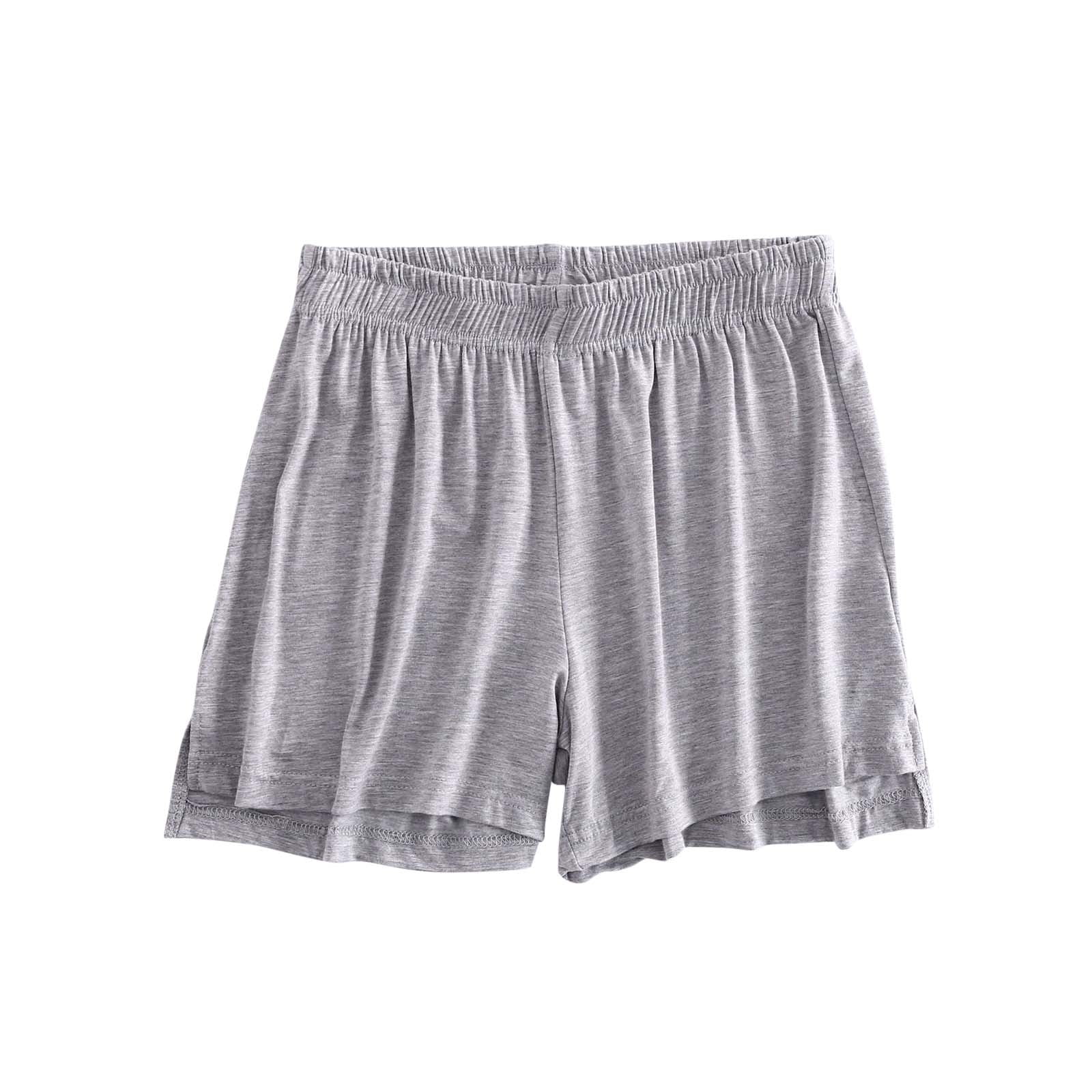 CheerKidz Summer Shorts for Women's Solid Color Breathable High Waisted ...