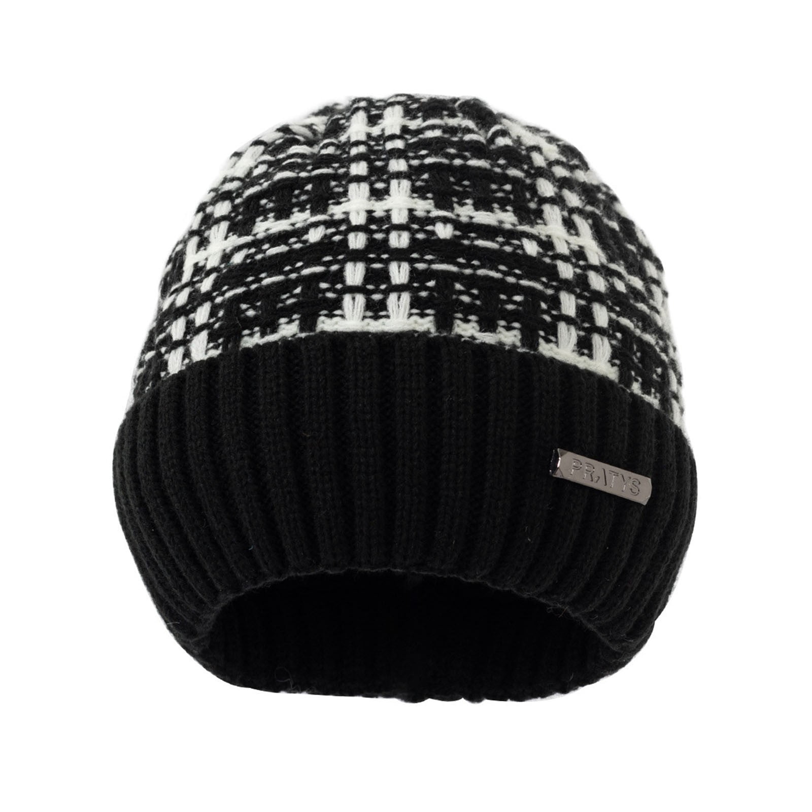 CheerKidz Gradient Print Knitted Beanie Winter Warm Wool Hat for Men ...