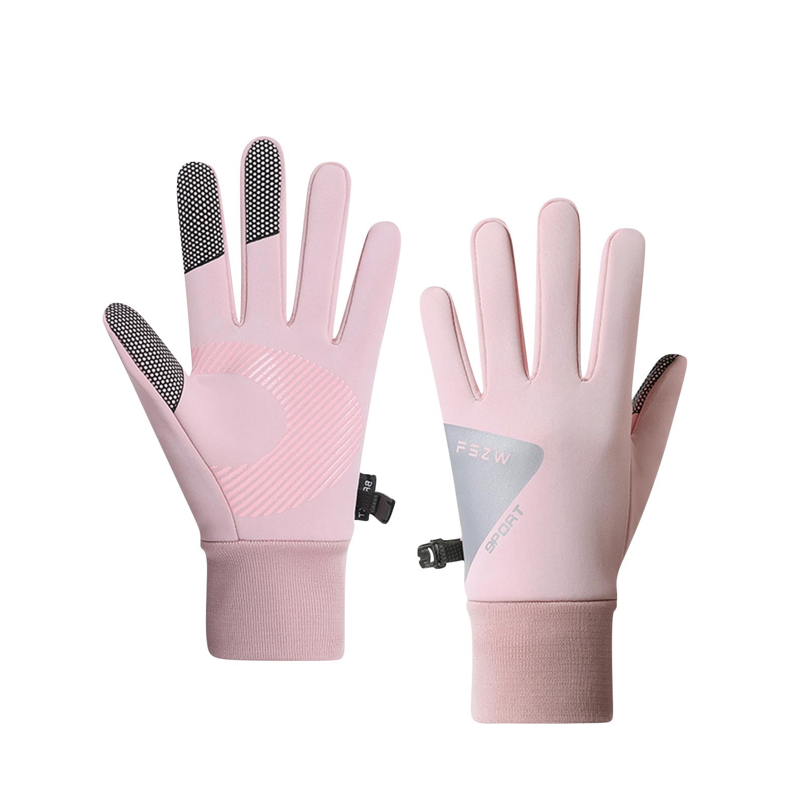 CheerKidz Womens Warm Winter Fleece Lined Thermal Touchscreen Gloves ...