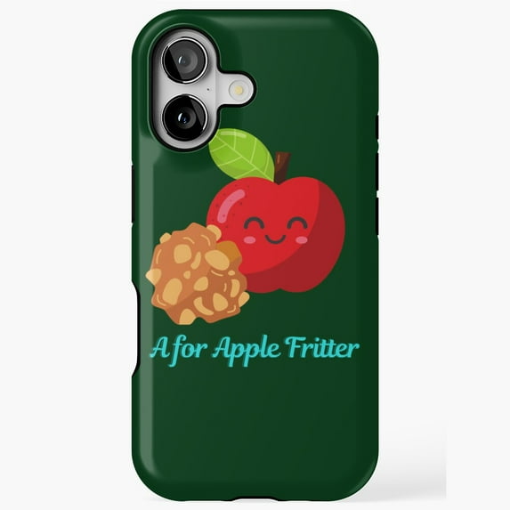 Cheerful A Is for Apple Fritter Dessert Design Case for iPhone 17 ...