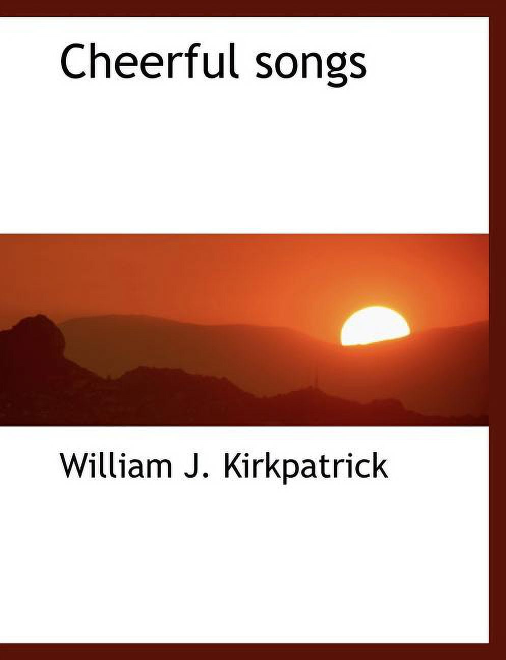 Cheerful Songs (Paperback) - Walmart.com