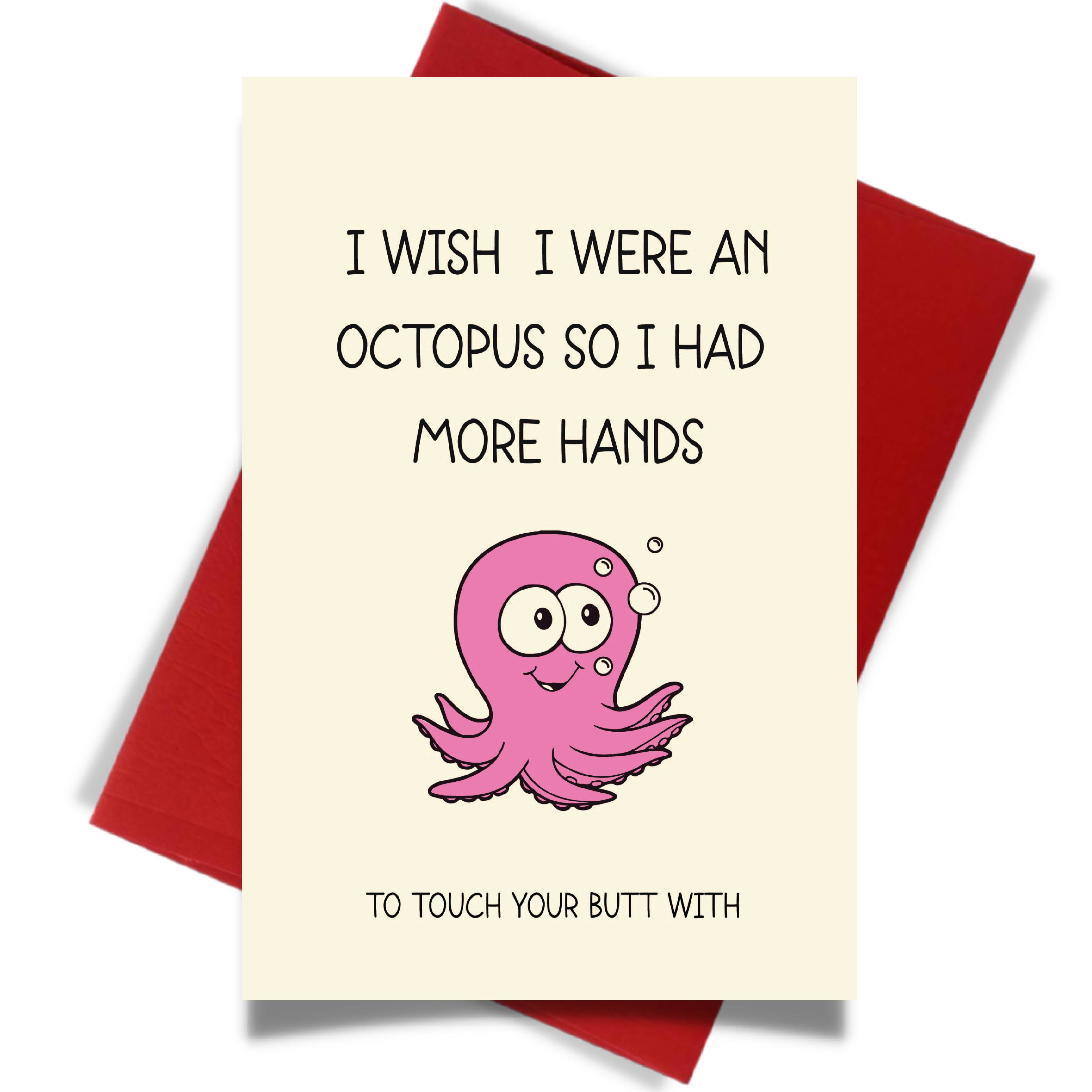 Cheerin Valentine's Day Cards for Him | Naughty Anniversary Card - Walmart.com
