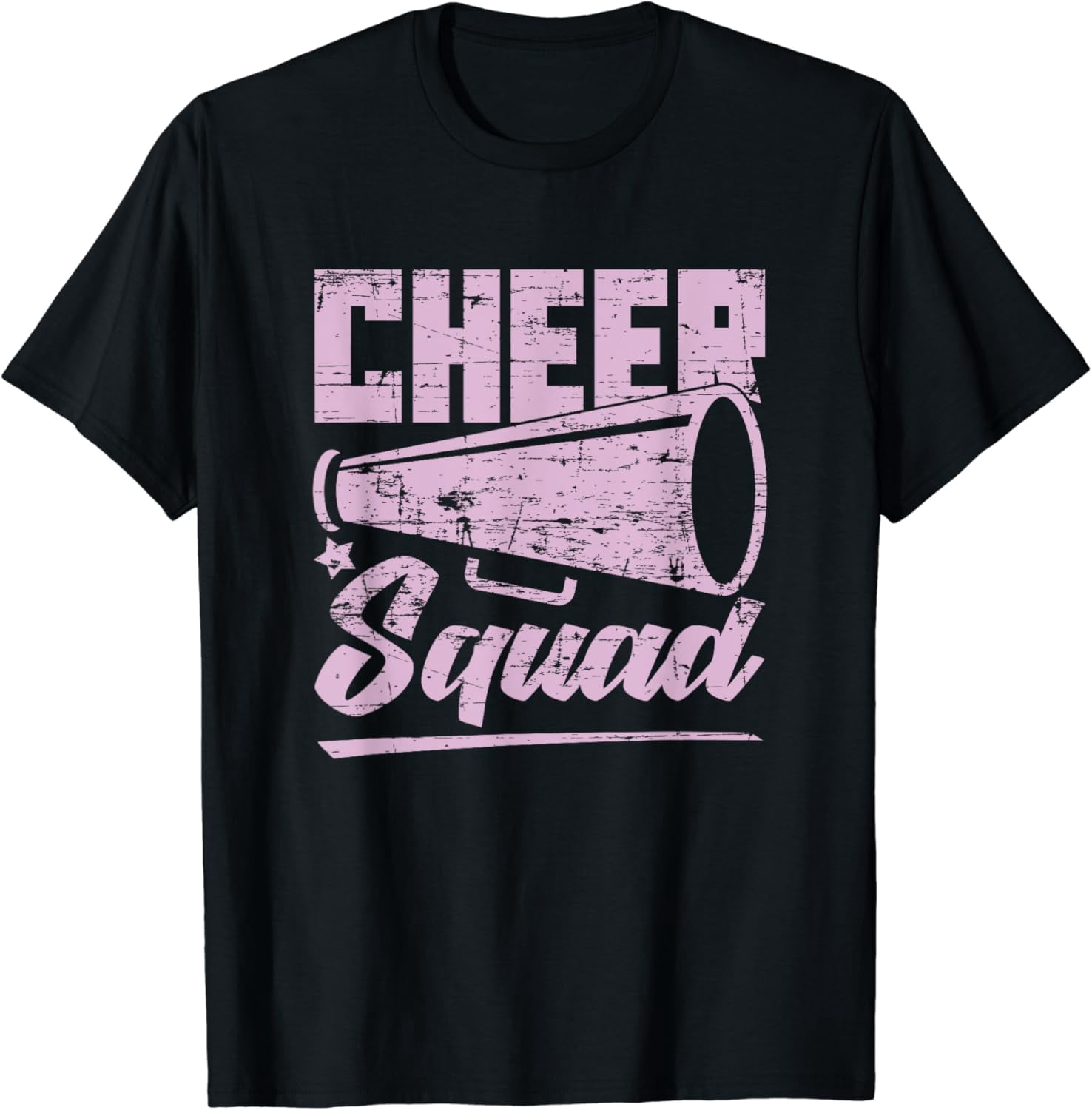 Cheering Cheerleading Team Cheer Squad Cheerleader T-Shirt Black Large ...