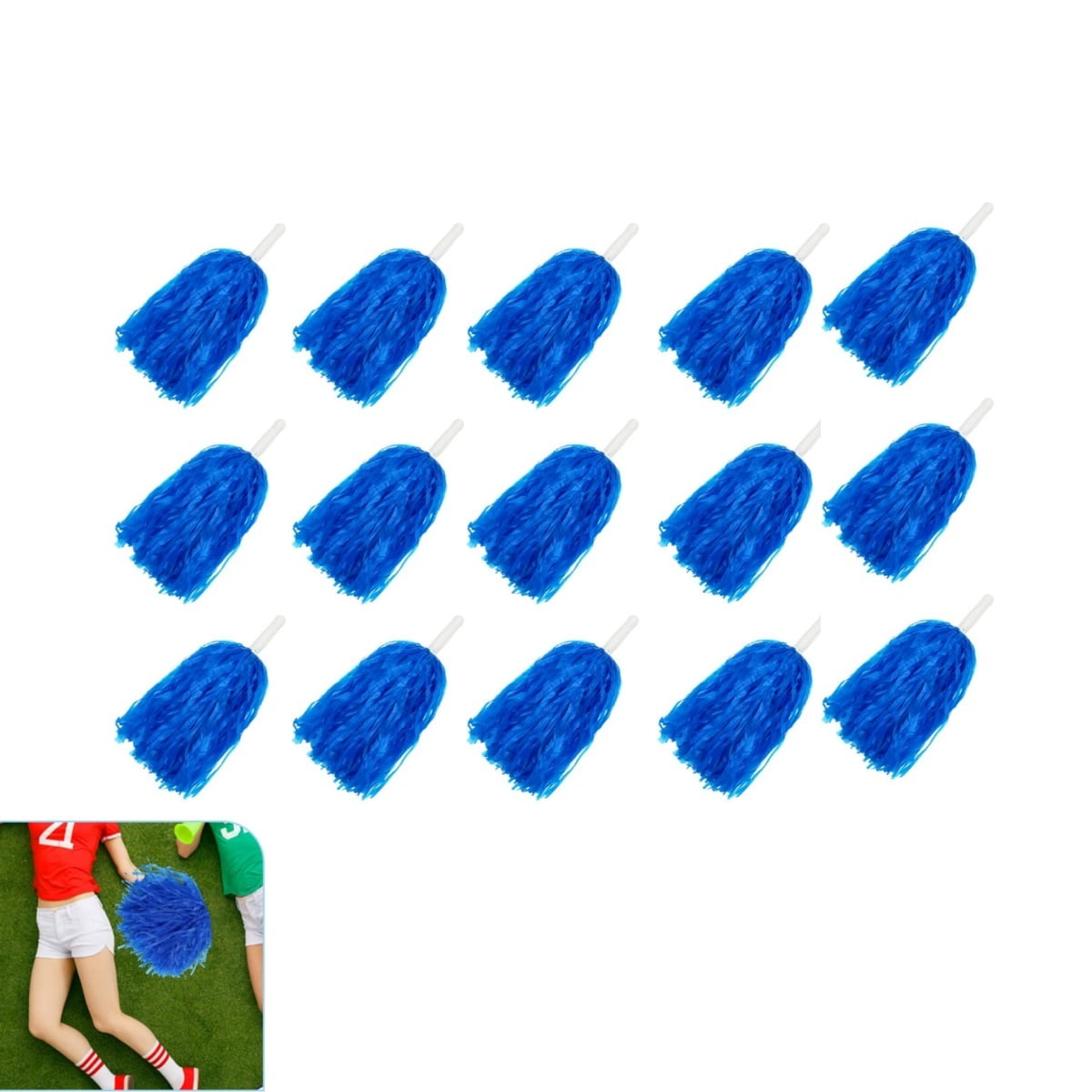 Cheering Team PomPoms Accessories,QZS Cheerleading Cheer Pompoms with ...