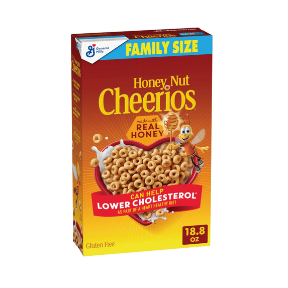 Cheerios Cereal, Limited Edition Heart Shapes, Affirmations Box, Heart ...
