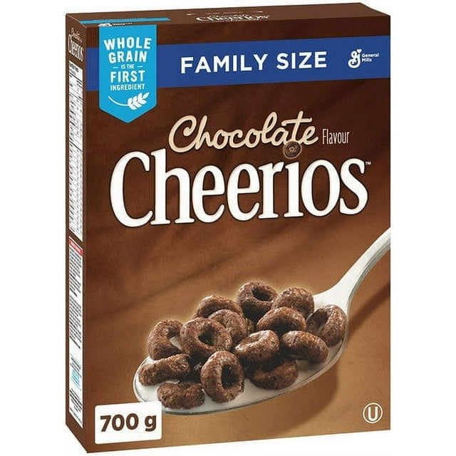 Cheerios, Chocolate Flavour Cereal, Family Size, 700g/24.7oz ...