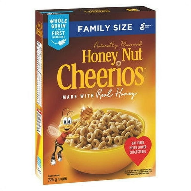 Cheerios Honey Nut Cereal Naturally Flavoured, 725g/25.6 oz., {Imported ...