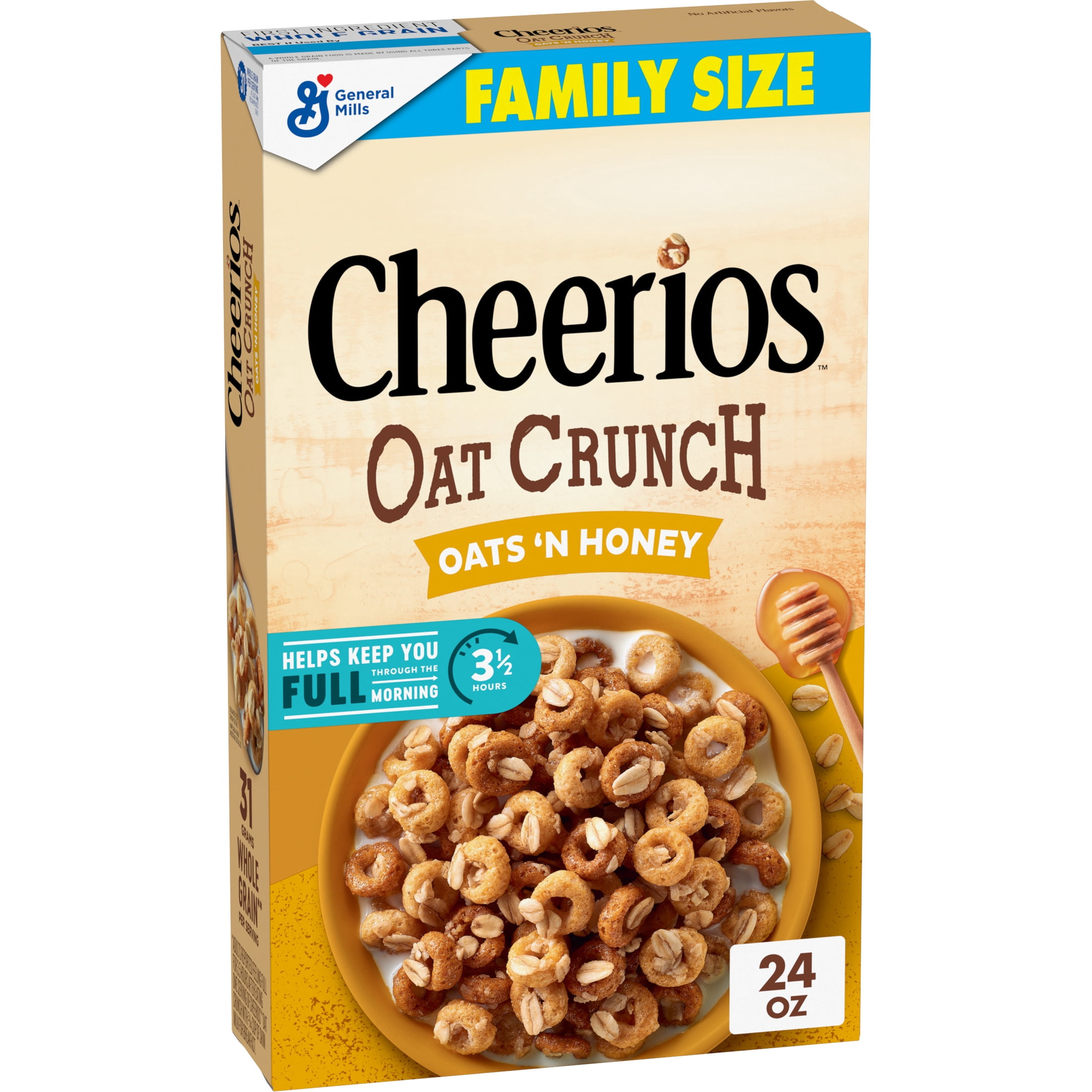 Cheerios Oat Crunch 24oz - Cereal stations for catering - Walmart ...