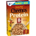 Cheerios Protein Cereal, Honey Nut, 8g Protein, Family Size, 14 oz ...