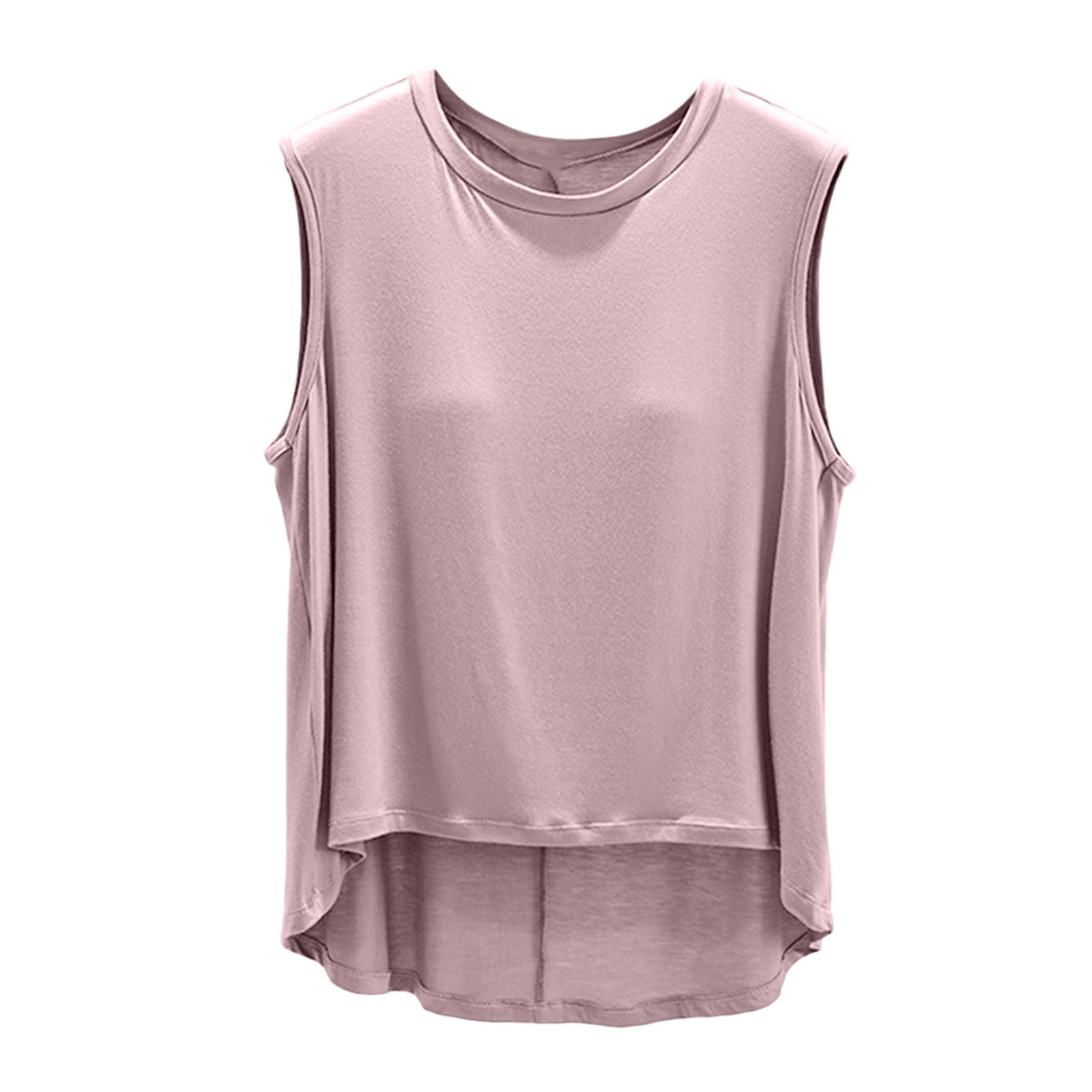 Cheerkidz Women's Sleeveless Tank Top with Padded Bralette Loose Shape ...