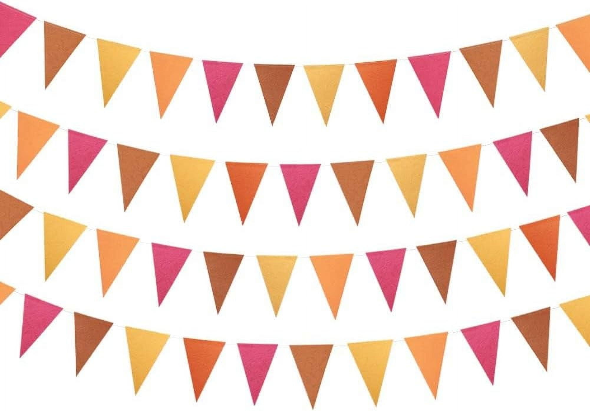 Cheerland 40 ft Autumn Bunting Flag Banners Set for Thanksgiving ...