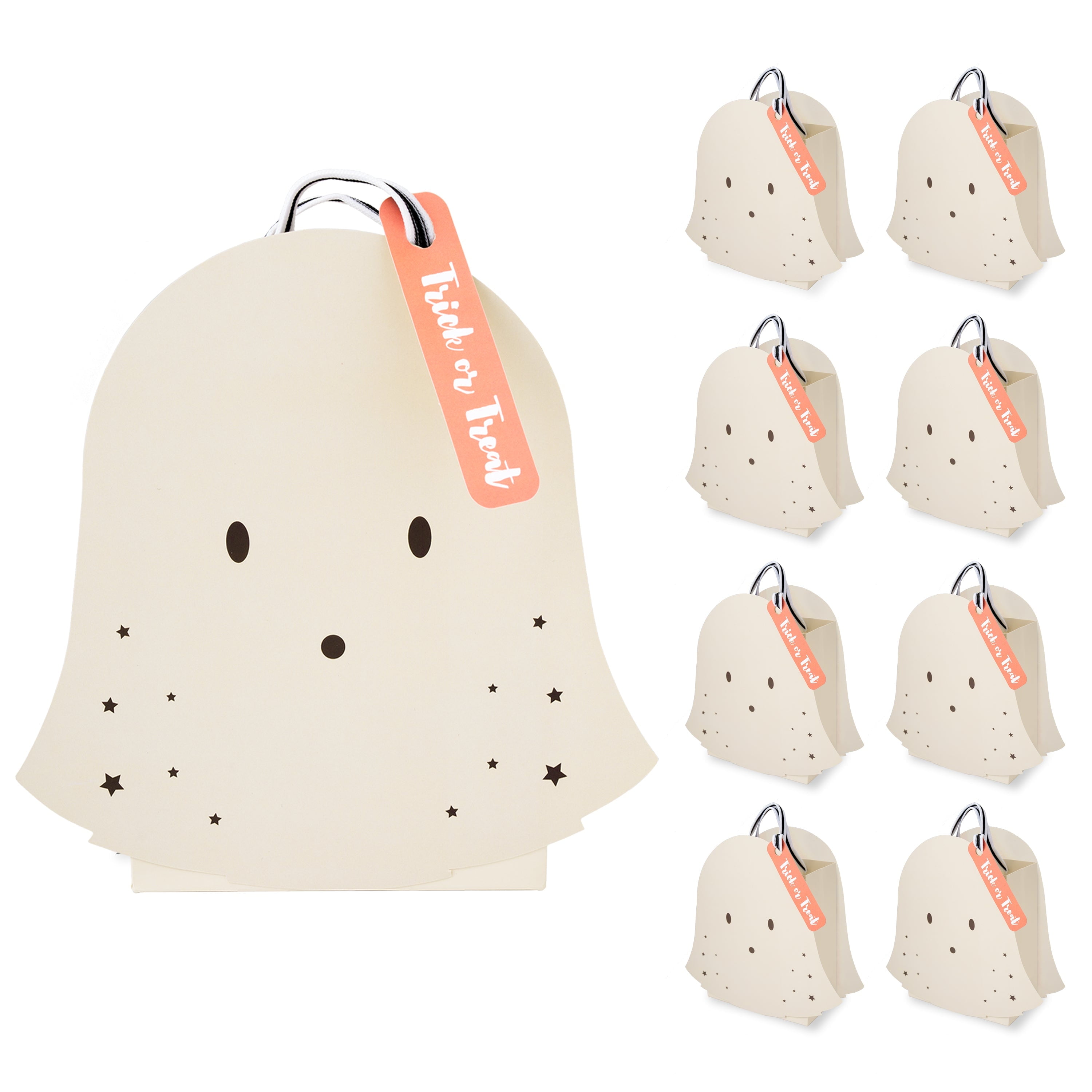 Cheerland Cute Ghost Party Favor Bags, 8 Count, for Halloween ...