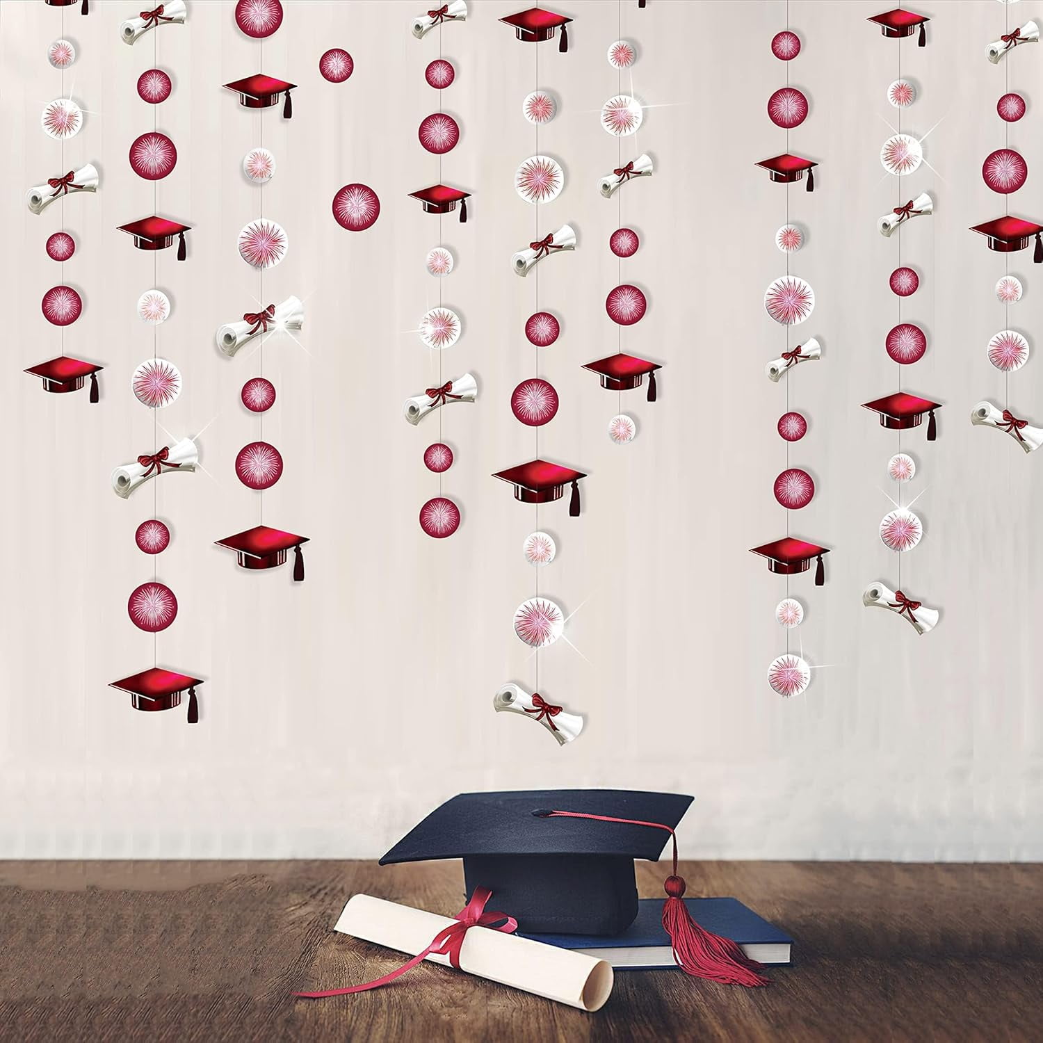 Cheerland Graduation Party Decoration Congrats Grad Garland , 4 Pcs ...