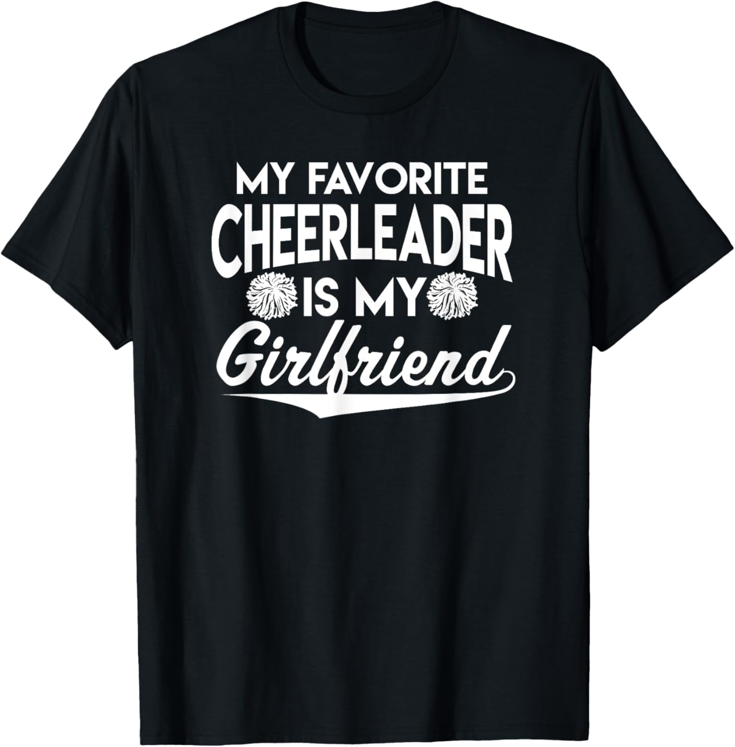 Cheerleader Boyfriend Men's Cheerleading JT T-Shirt Casual Short Sleeve ...