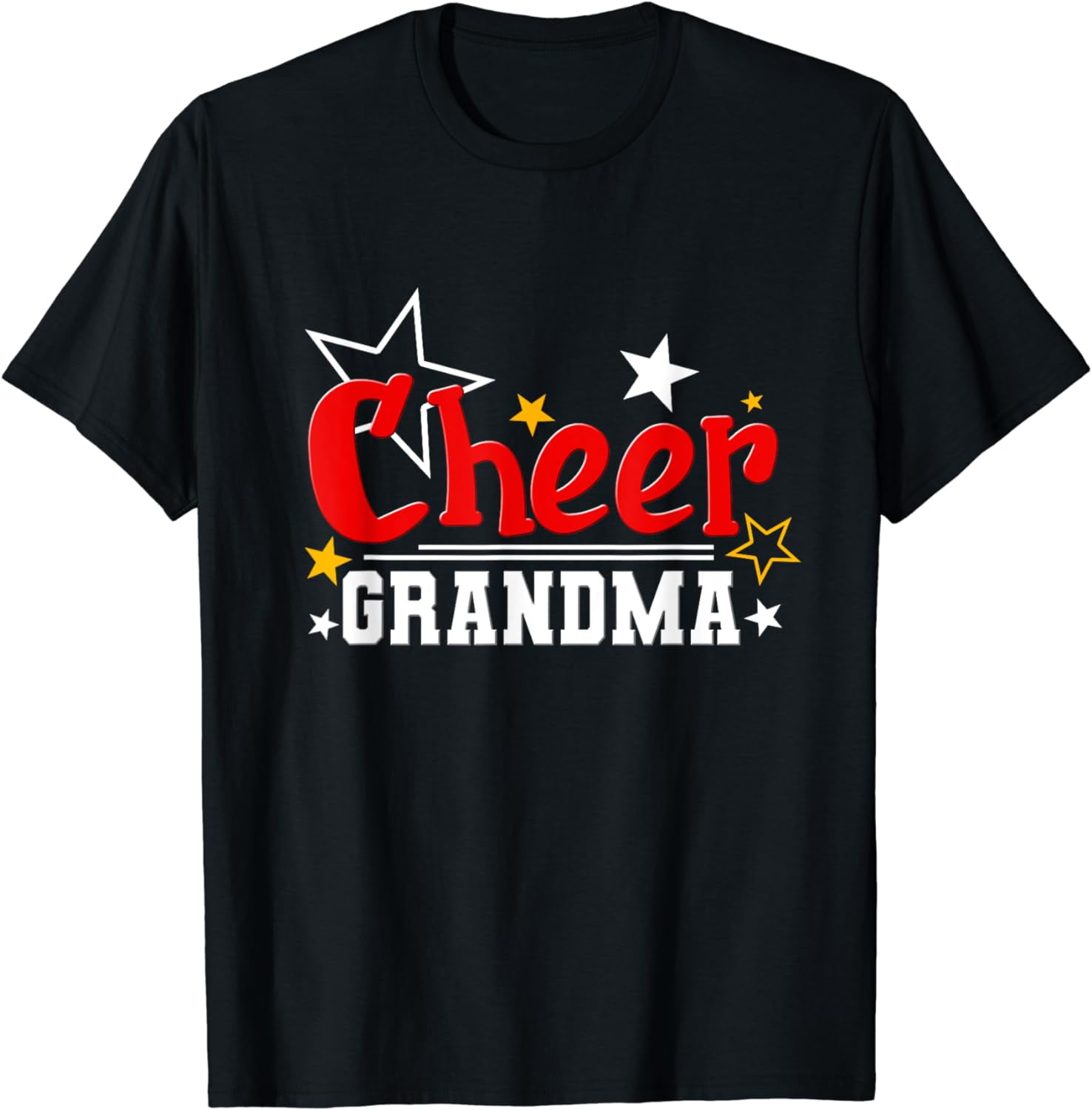 Cheerleader Cheerleading Cheer Grandma T-Shirt - Walmart.com