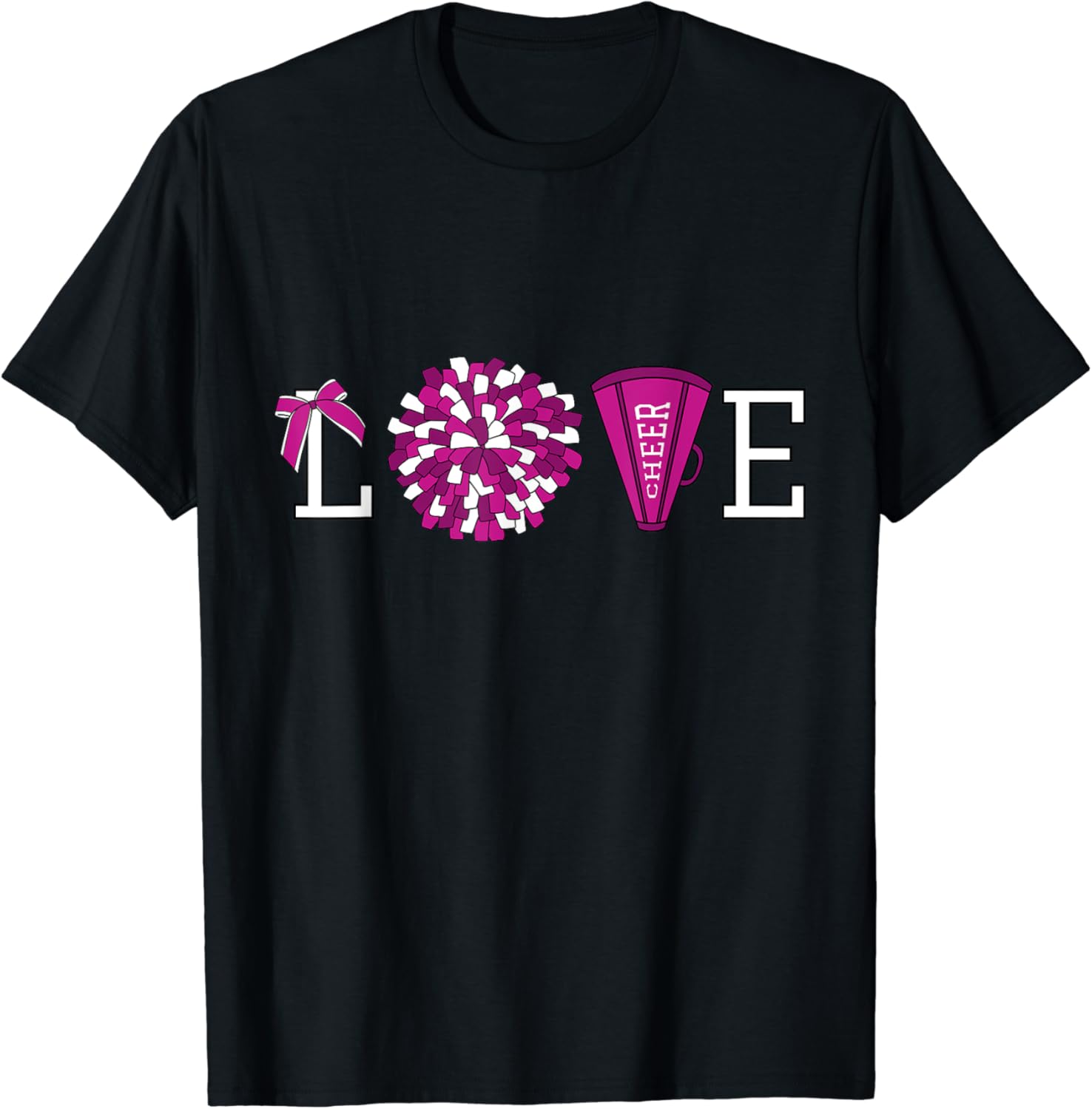 Cheerleader Cheerleading Graphic Funny Creative Graphic T-Shirt ...