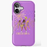 Cheerleader Diva Athletic Sport Design iPhone Case 17 11 12 13 14 15 16 ...