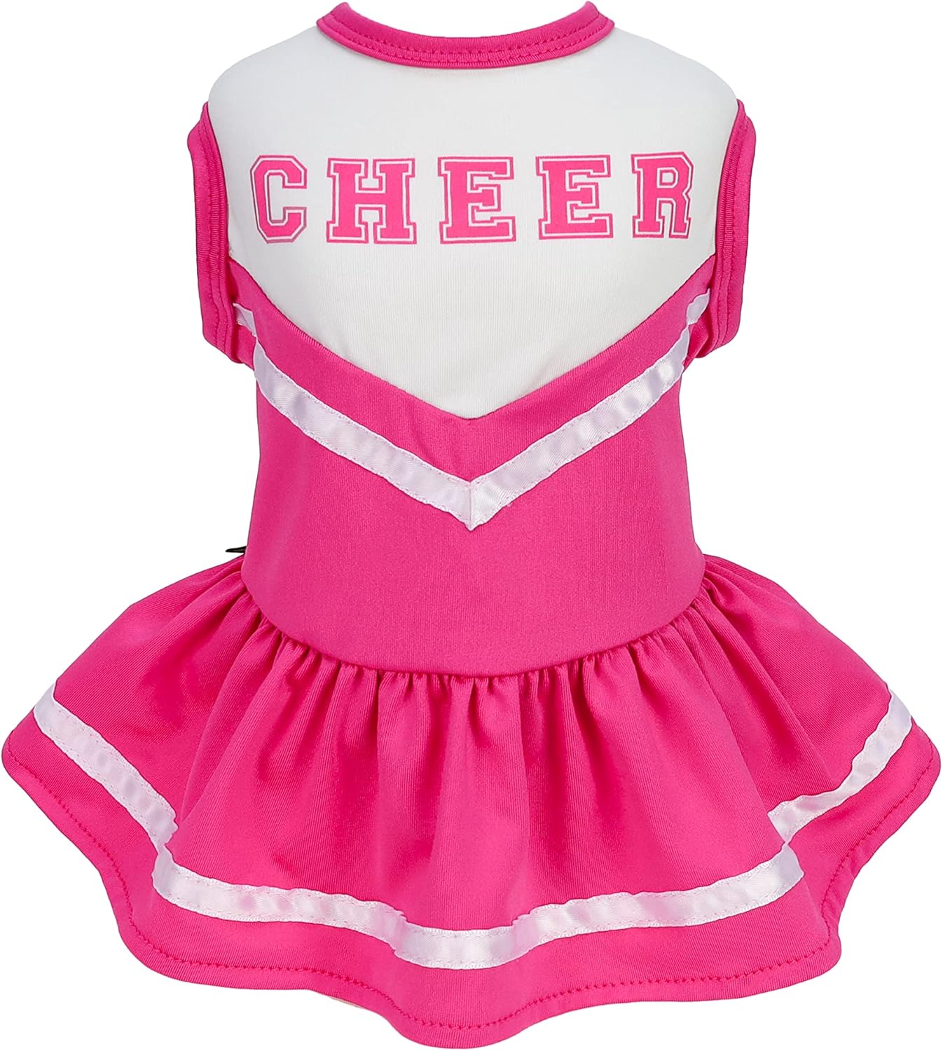 Cheerleader Dog Costume, Sporty Cheer Dog Dress for Small Dogs Girl ...