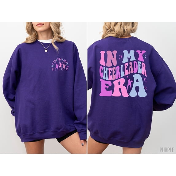 In My Cheerleader Era Sweatshirt, In My Cheer Era Sweater, Cute Cheer ...