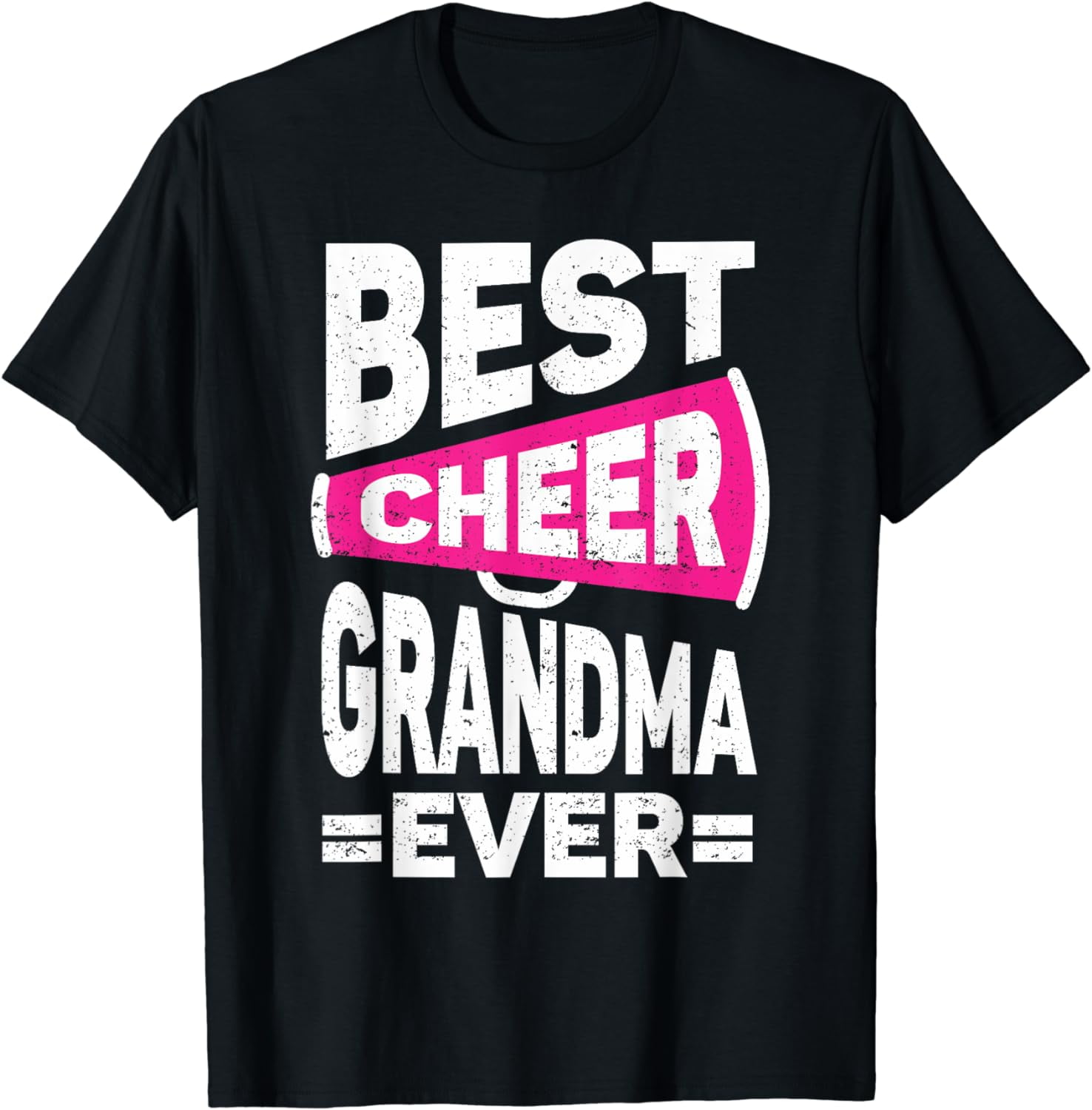 Cheerleader Grandma Cheerleading Best Cheer Grandma T-Shirt - Walmart.com